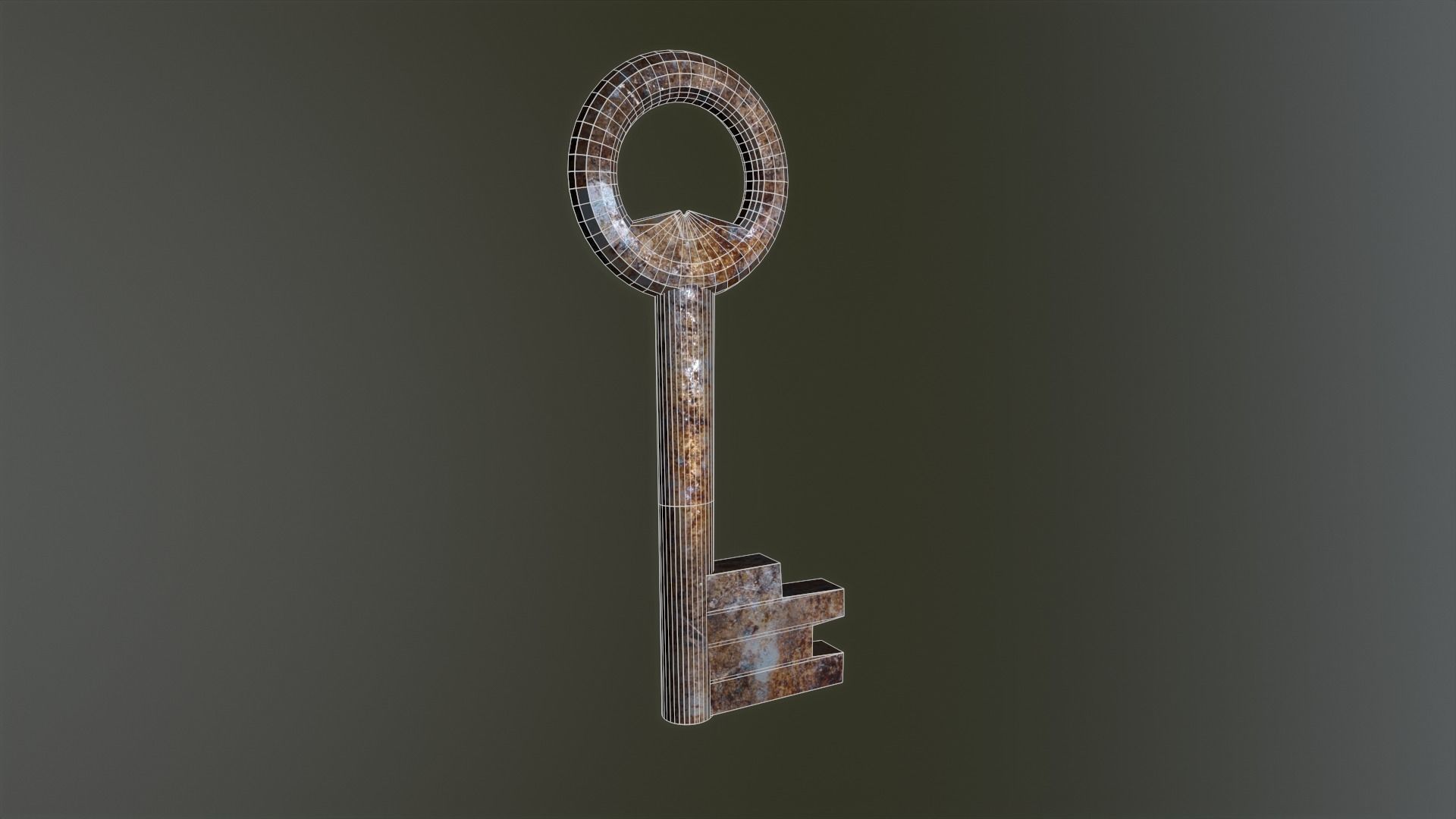 3D model Old Keys Game Ready VR / AR / low-poly | CGTrader