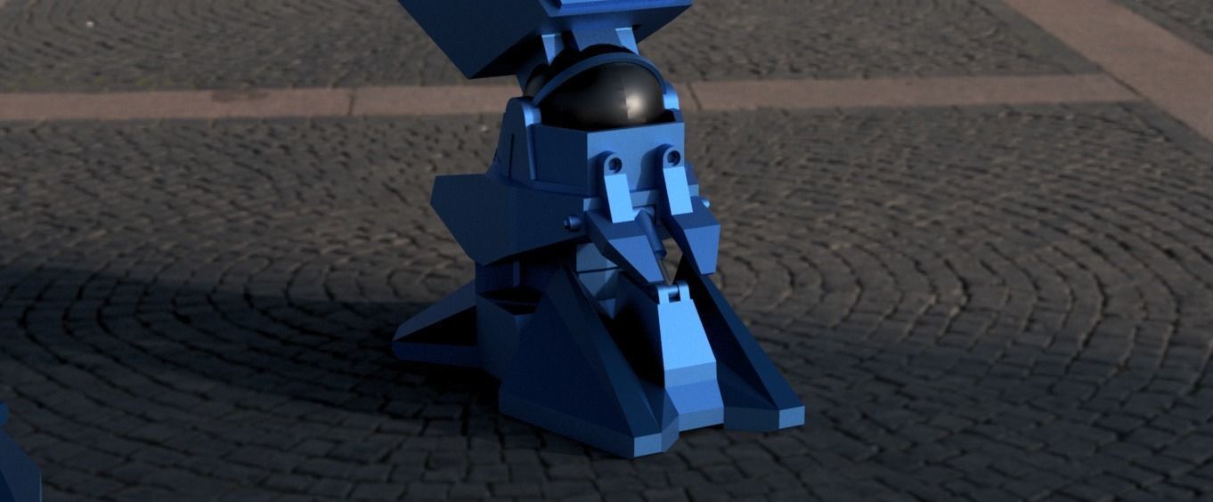 Future cop LAPD X1 Alpha 3D model | CGTrader