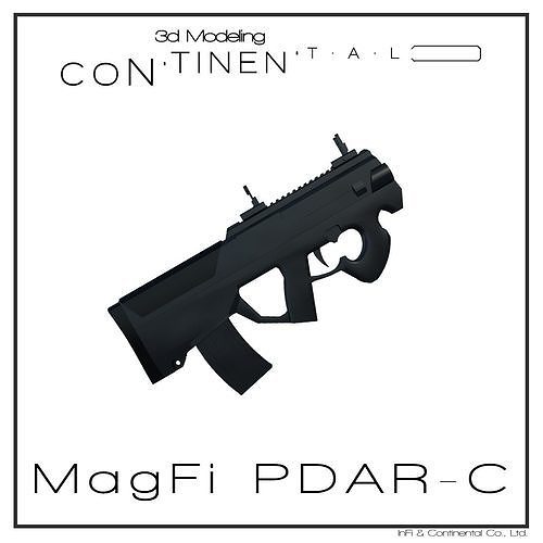 MagFi PDAR-C 3D model | CGTrader