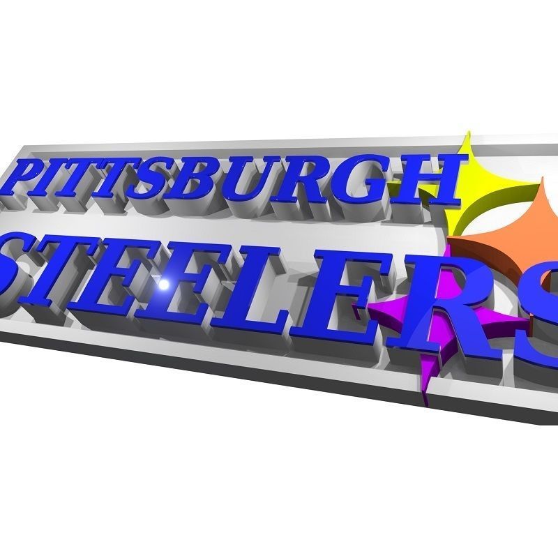 Pittsburgh Steelers banner 3D model | CGTrader