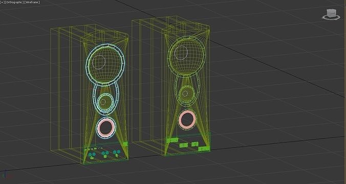 Speaker 3D model | CGTrader