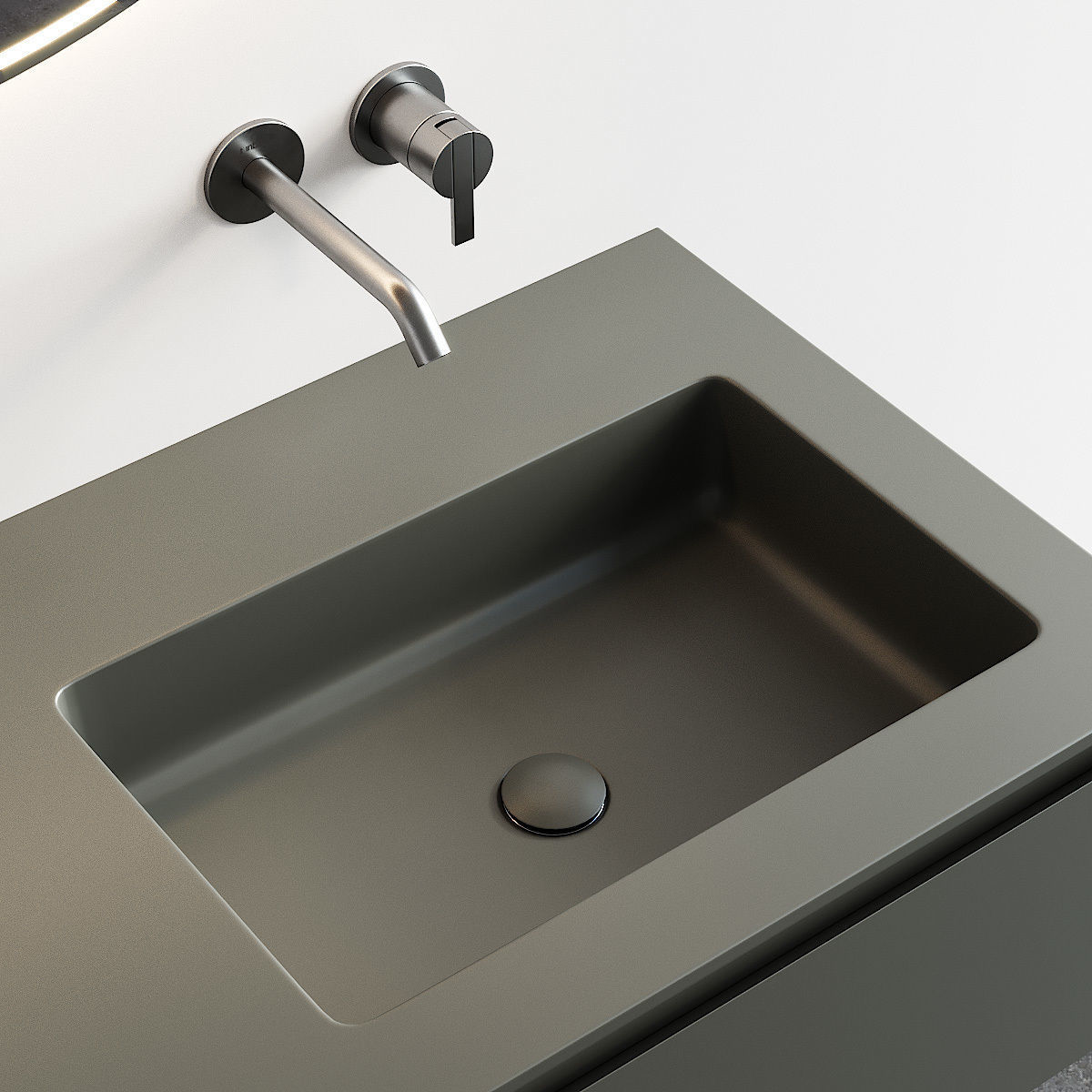 Inbani Strato Vanity Unit Set 6 3D model | CGTrader