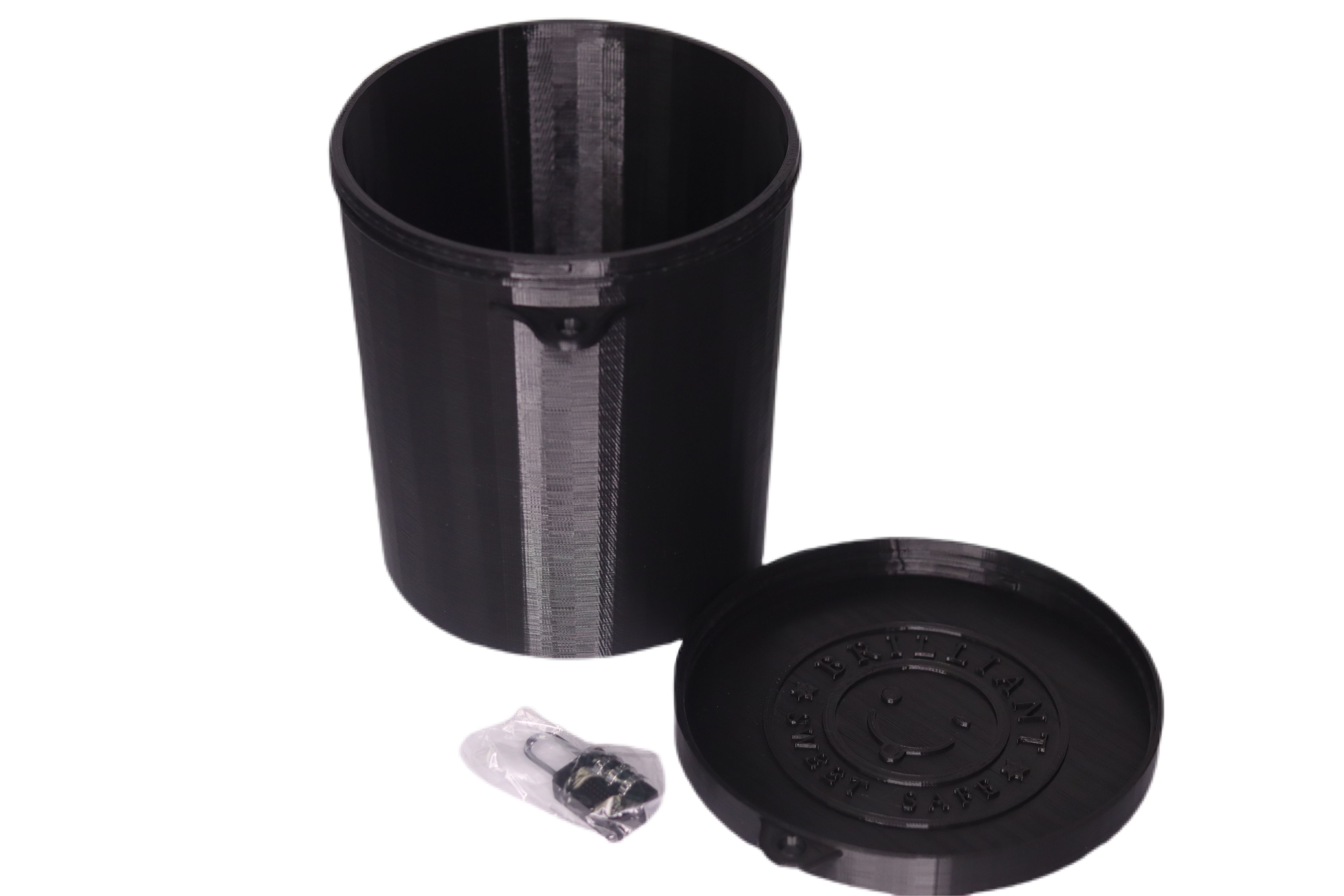 Sweet Safe Pint and Quart Ice Cream Combination Lock Container 3D model ...