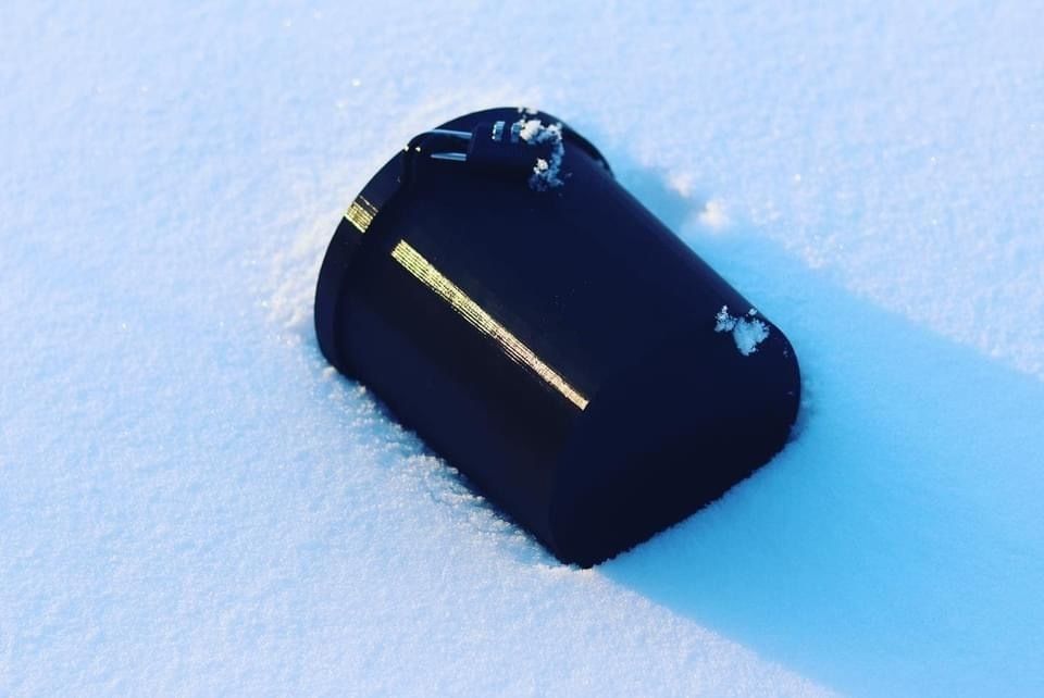 Sweet Safe Pint and Quart Ice Cream Combination Lock Container 3D model ...