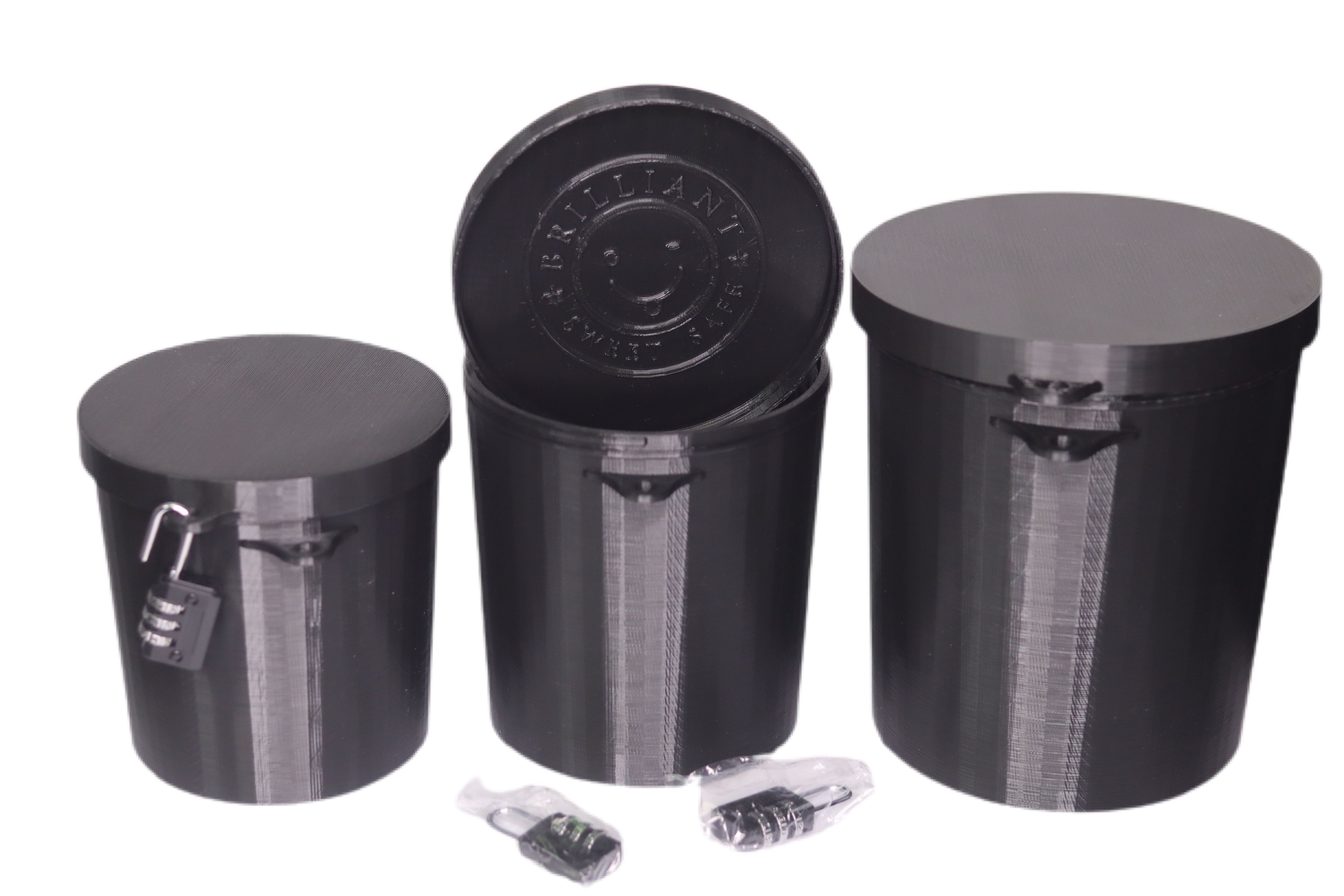 Sweet Safe Pint and Quart Ice Cream Combination Lock Container 3D model ...