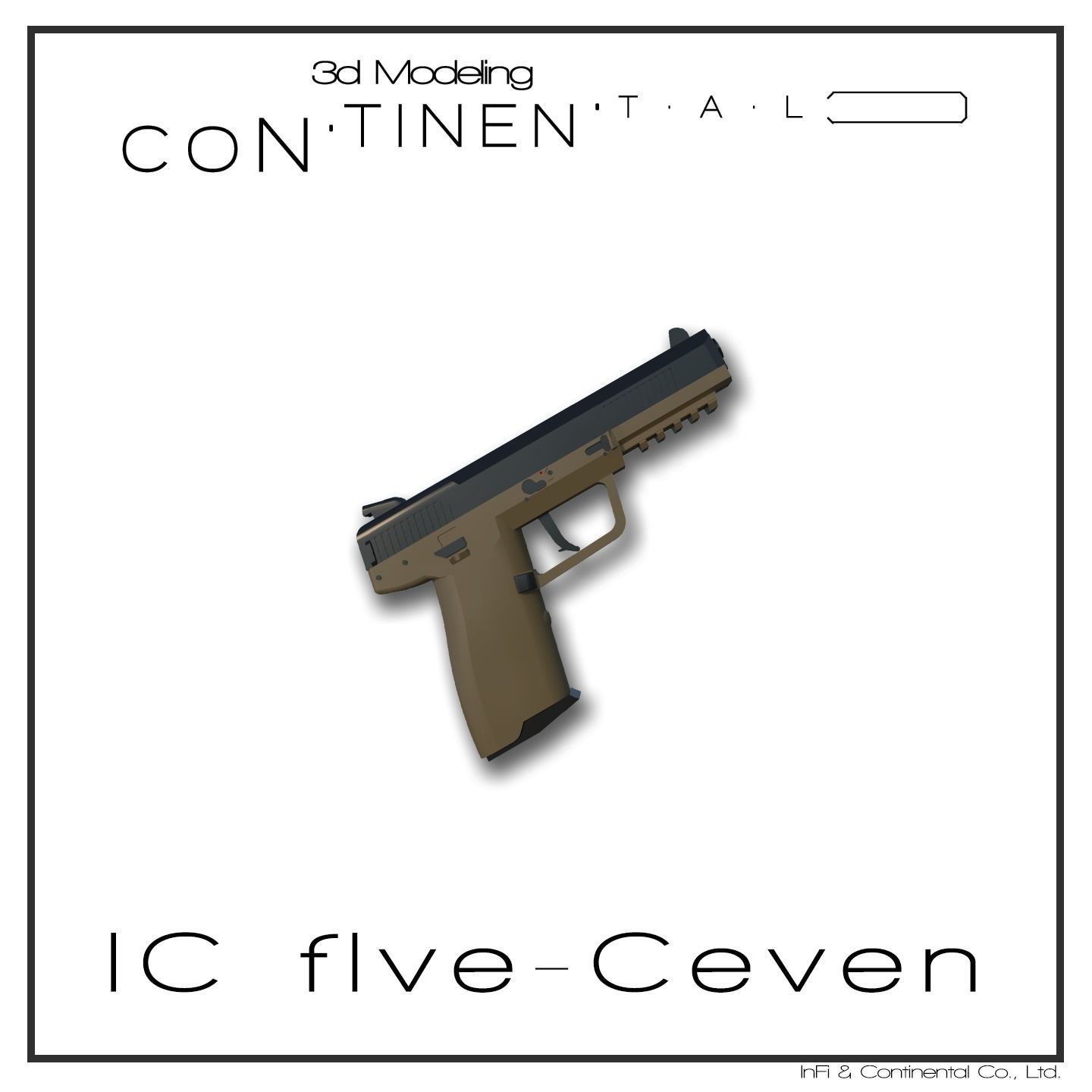IC fIve-Ceven 3D model | CGTrader
