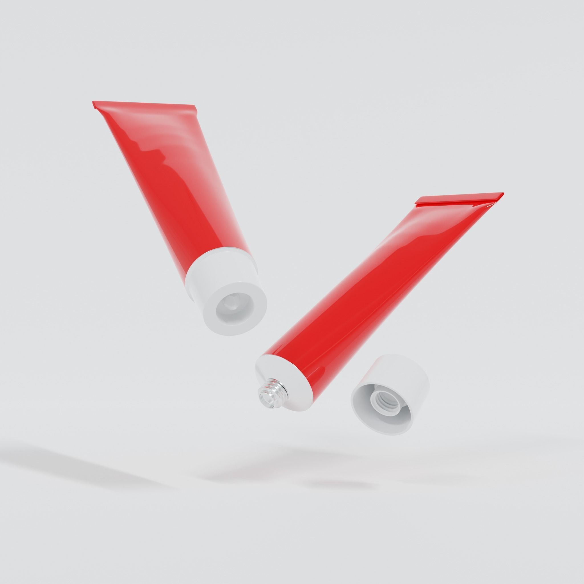 3D Model of a tube of cream 3D model | CGTrader