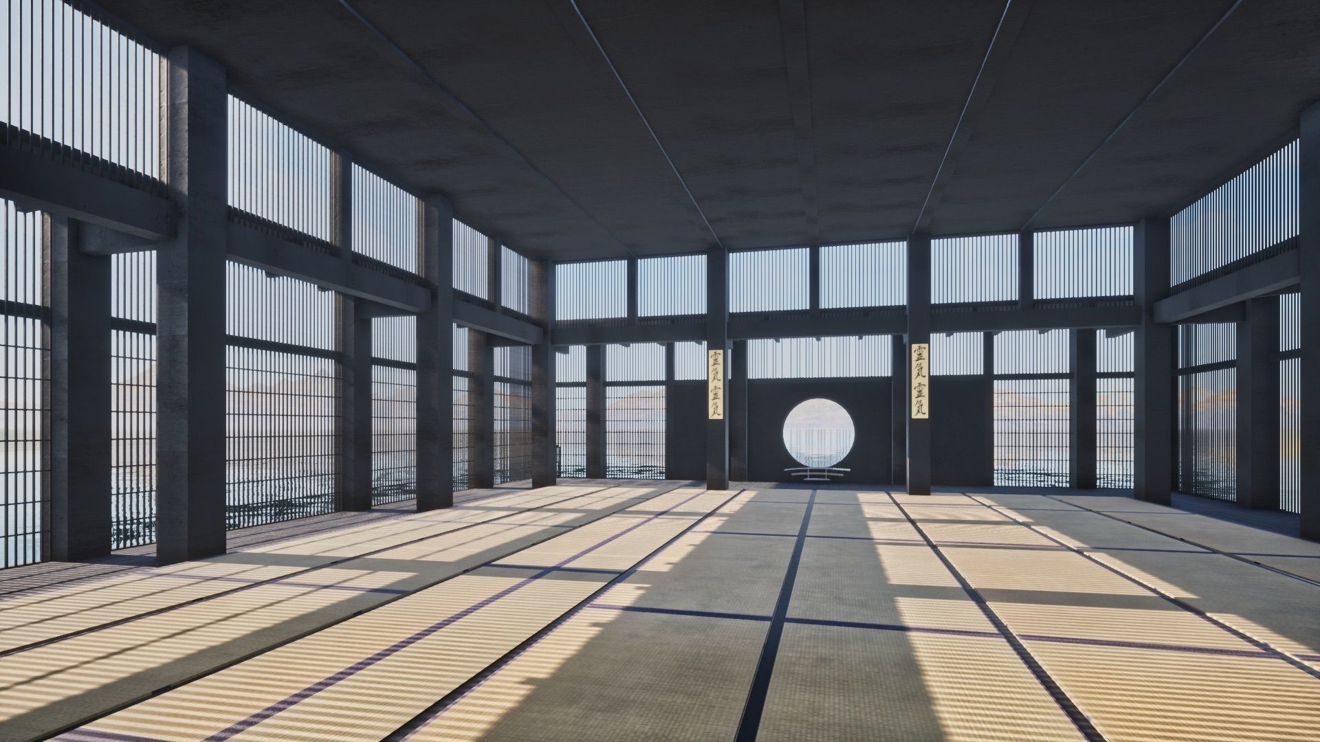 MATRIX 4 Dojo 3D model | CGTrader