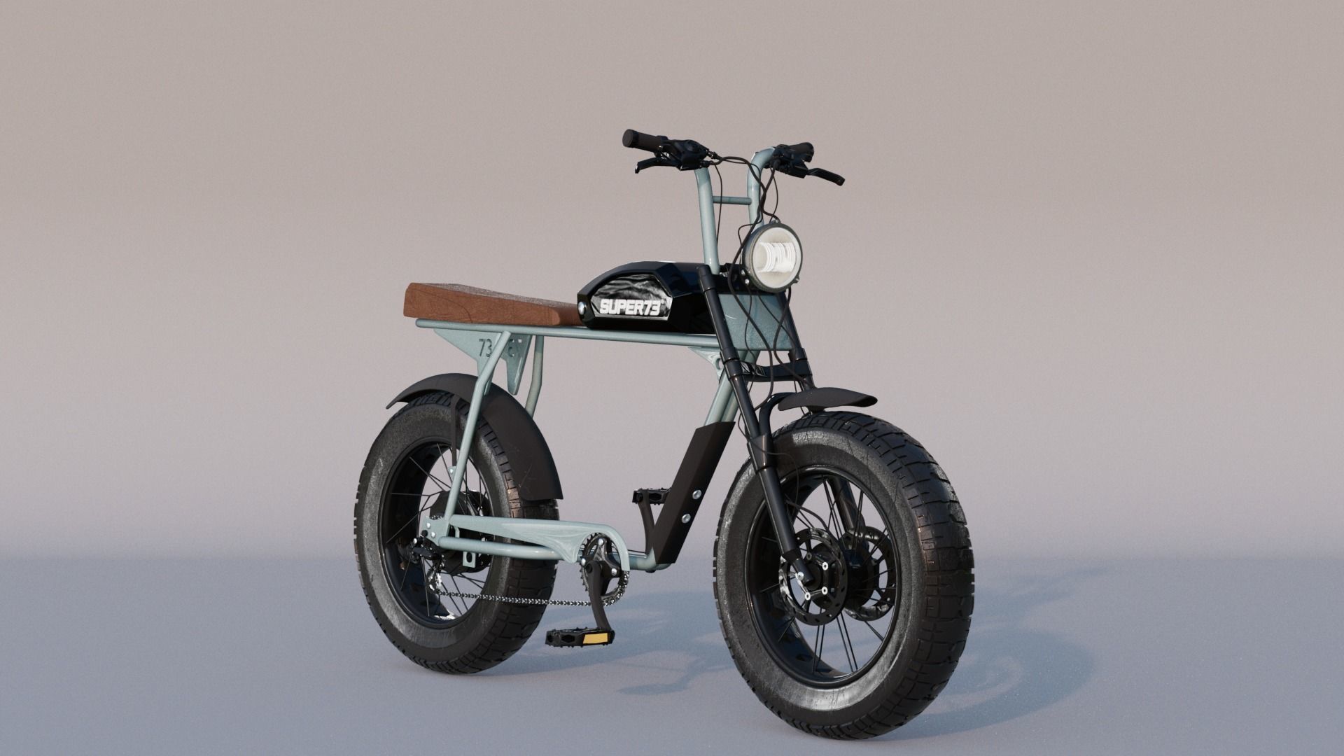 SUPER73-S2 electric bike 3D model | CGTrader