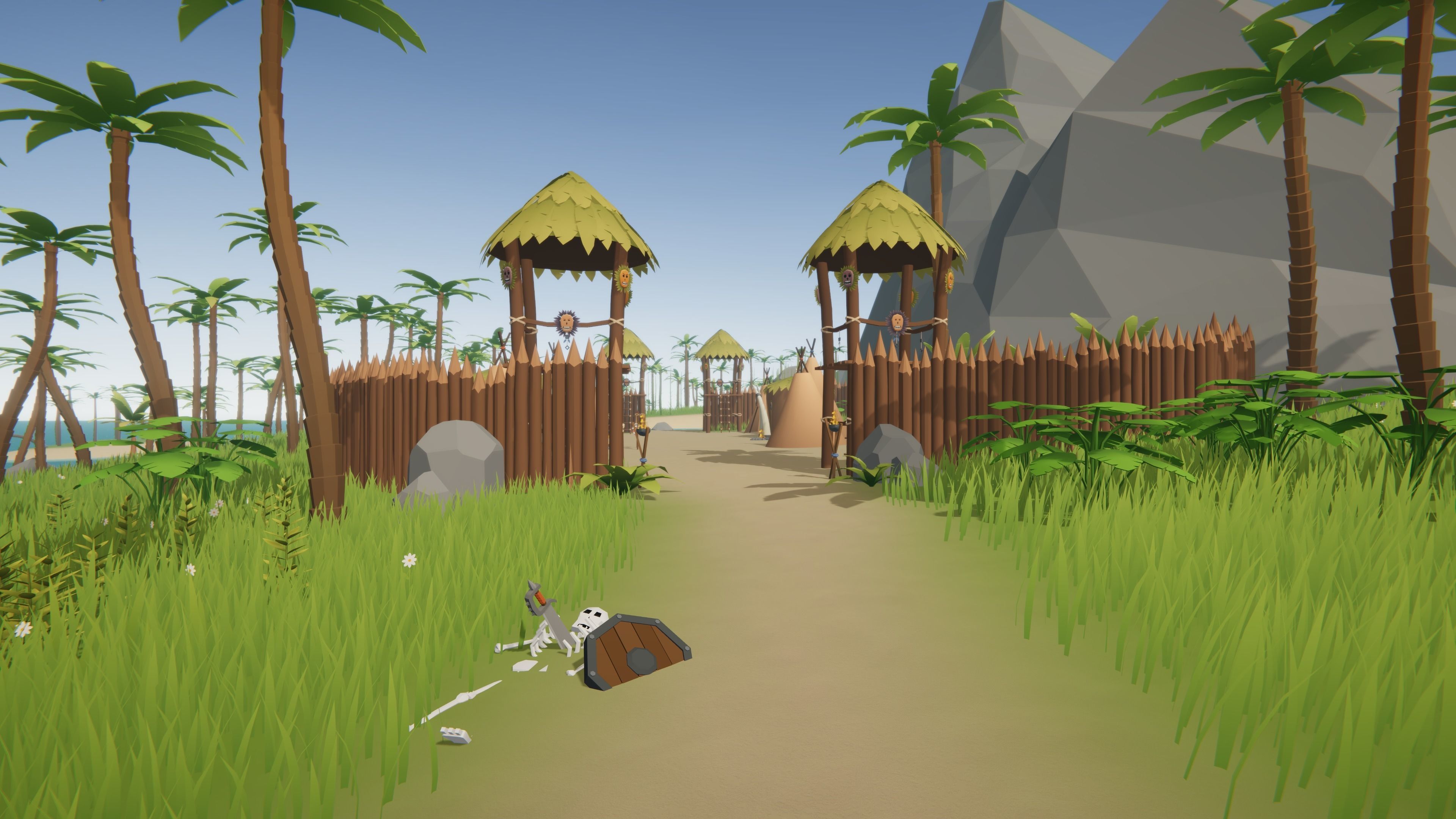 3D model Low Poly Tropical Island - 3D Asset VR / AR / low-poly | CGTrader