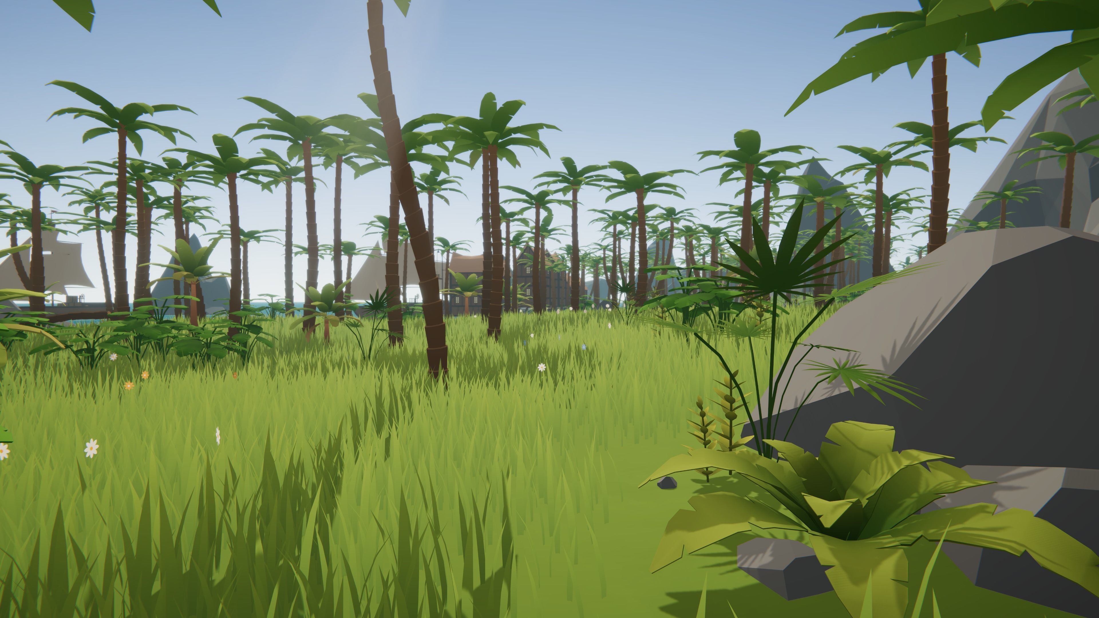 3D model Low Poly Tropical Island - 3D Asset VR / AR / low-poly | CGTrader