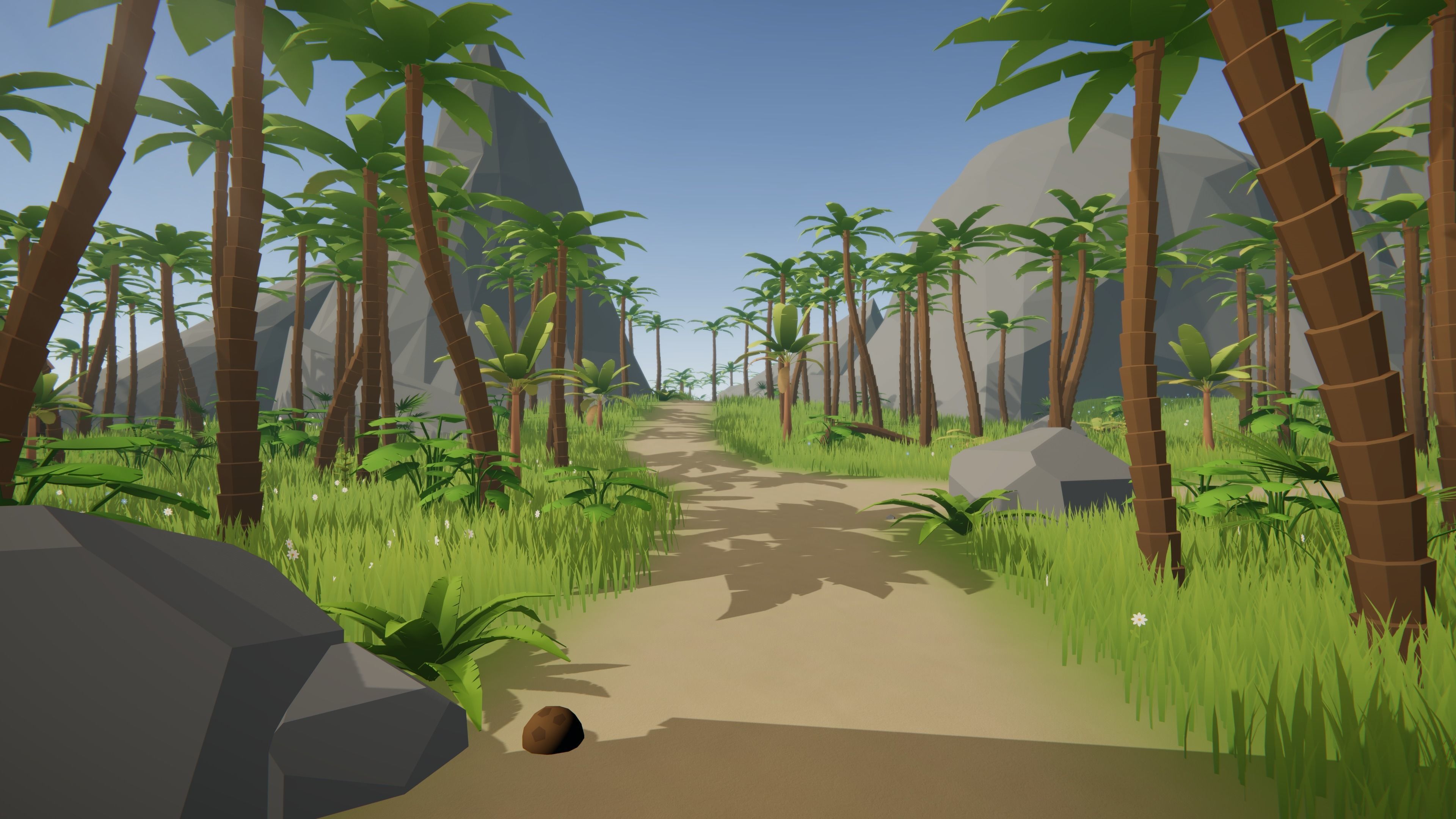 3D model Low Poly Tropical Island - 3D Asset VR / AR / low-poly | CGTrader