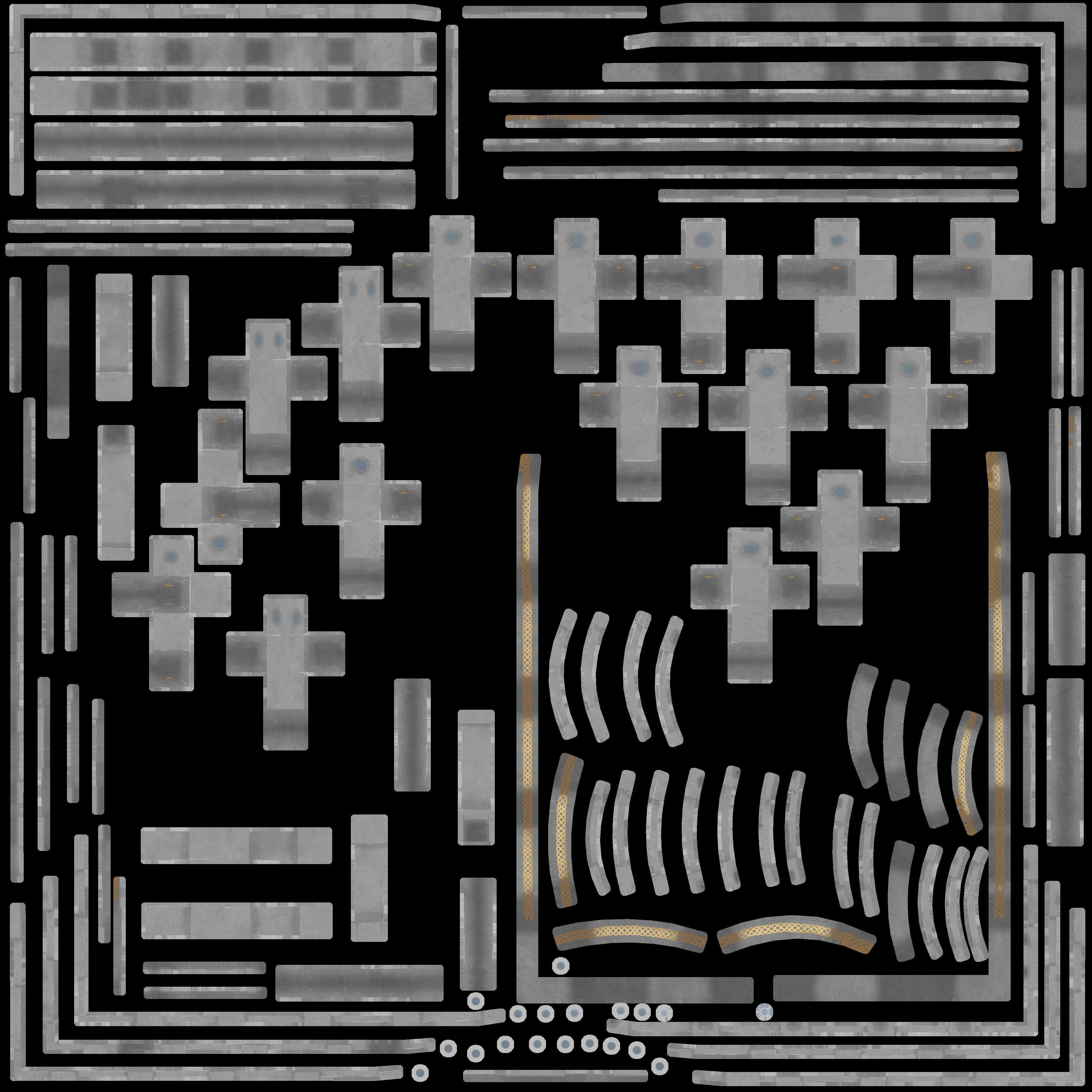 3D model Fantasy Viking Door Game Ready Model PBR Textures 4K VR / AR ...