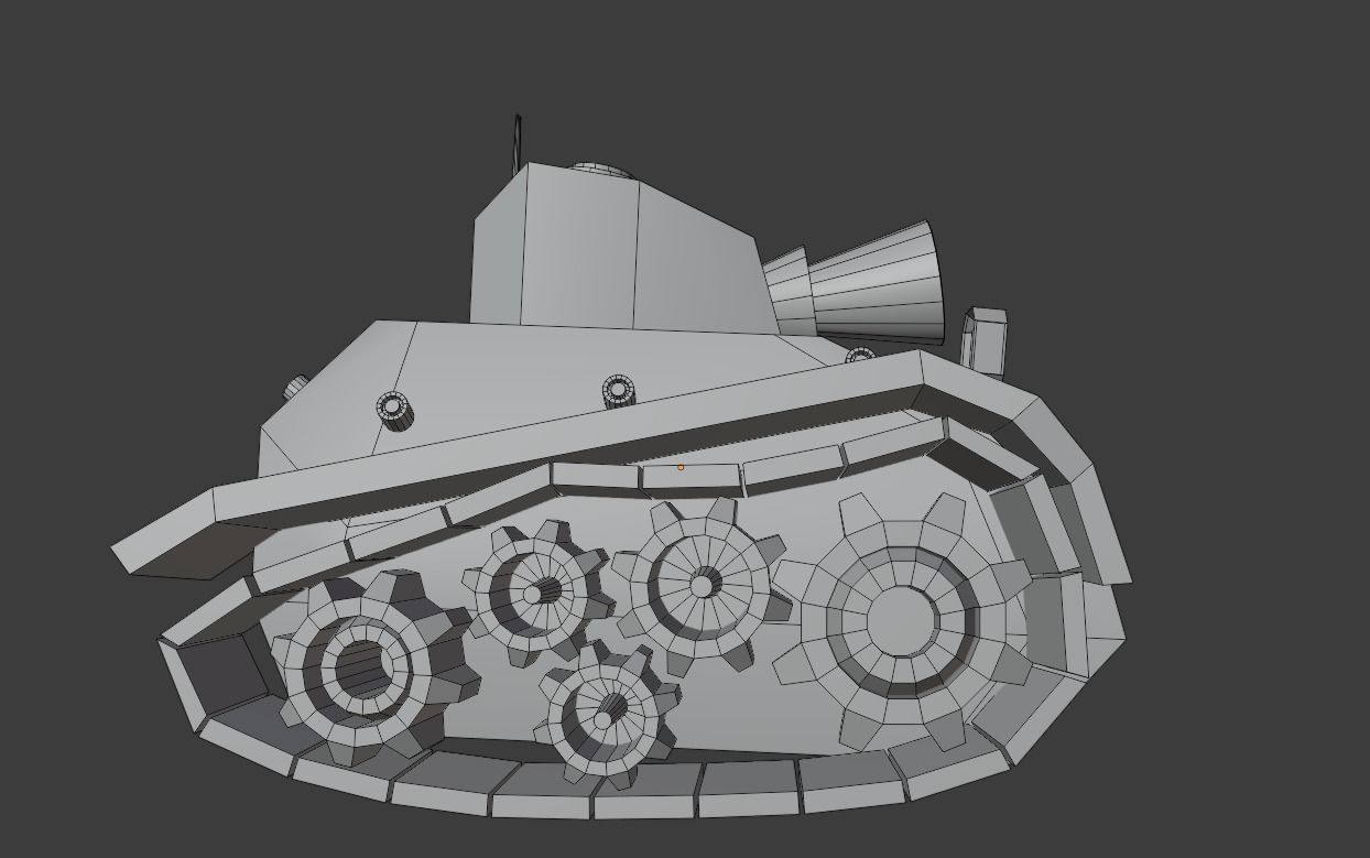 3D model Stylized Low Poly Tank VR / AR / low-poly | CGTrader