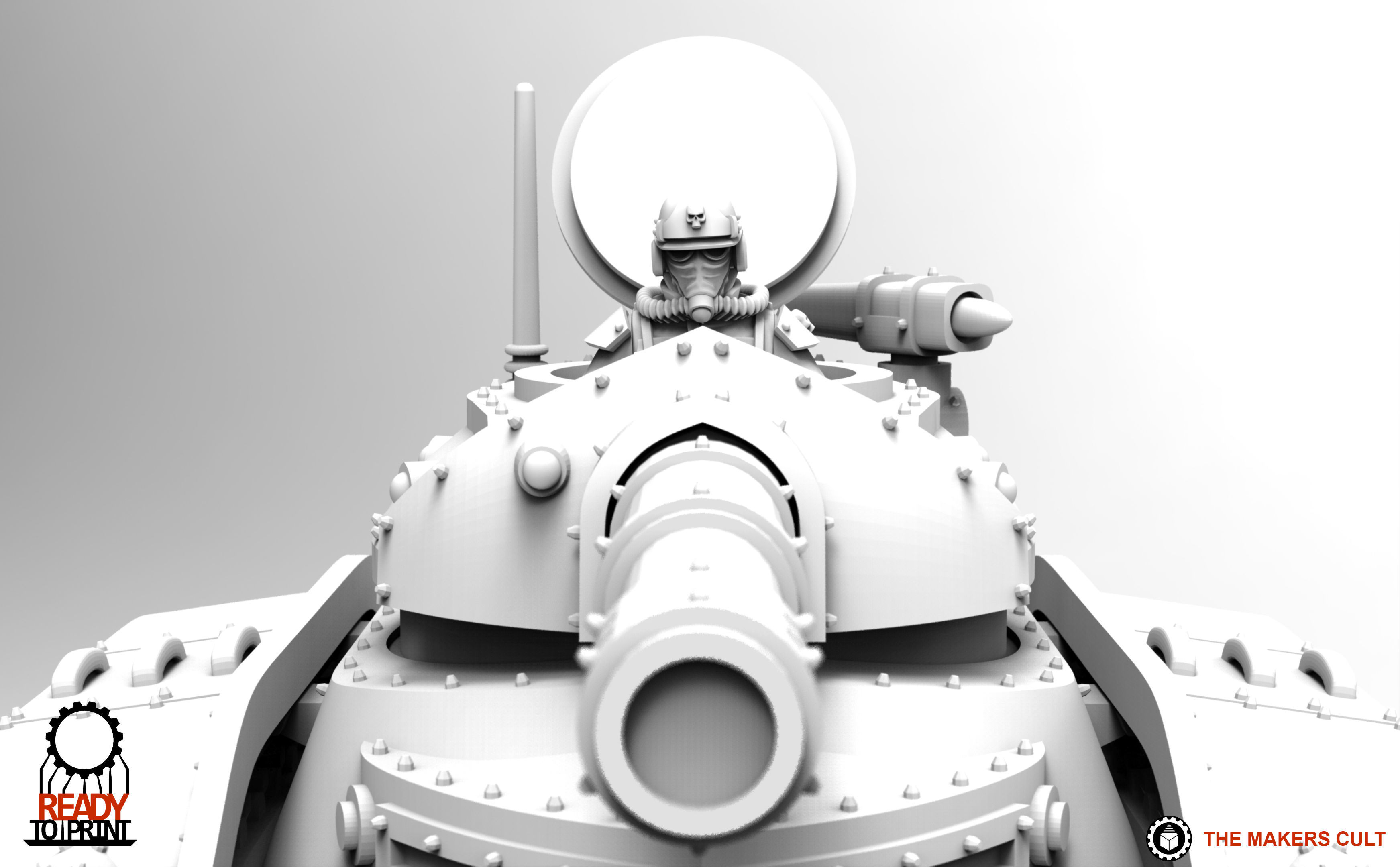 Valour Korps - Tank Commanders 3D model 3D printable | CGTrader