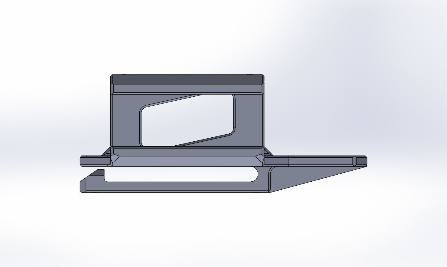 Glock Double Stack 9mm Magazine Clip Holder by ZIPRO 3D model 3D ...