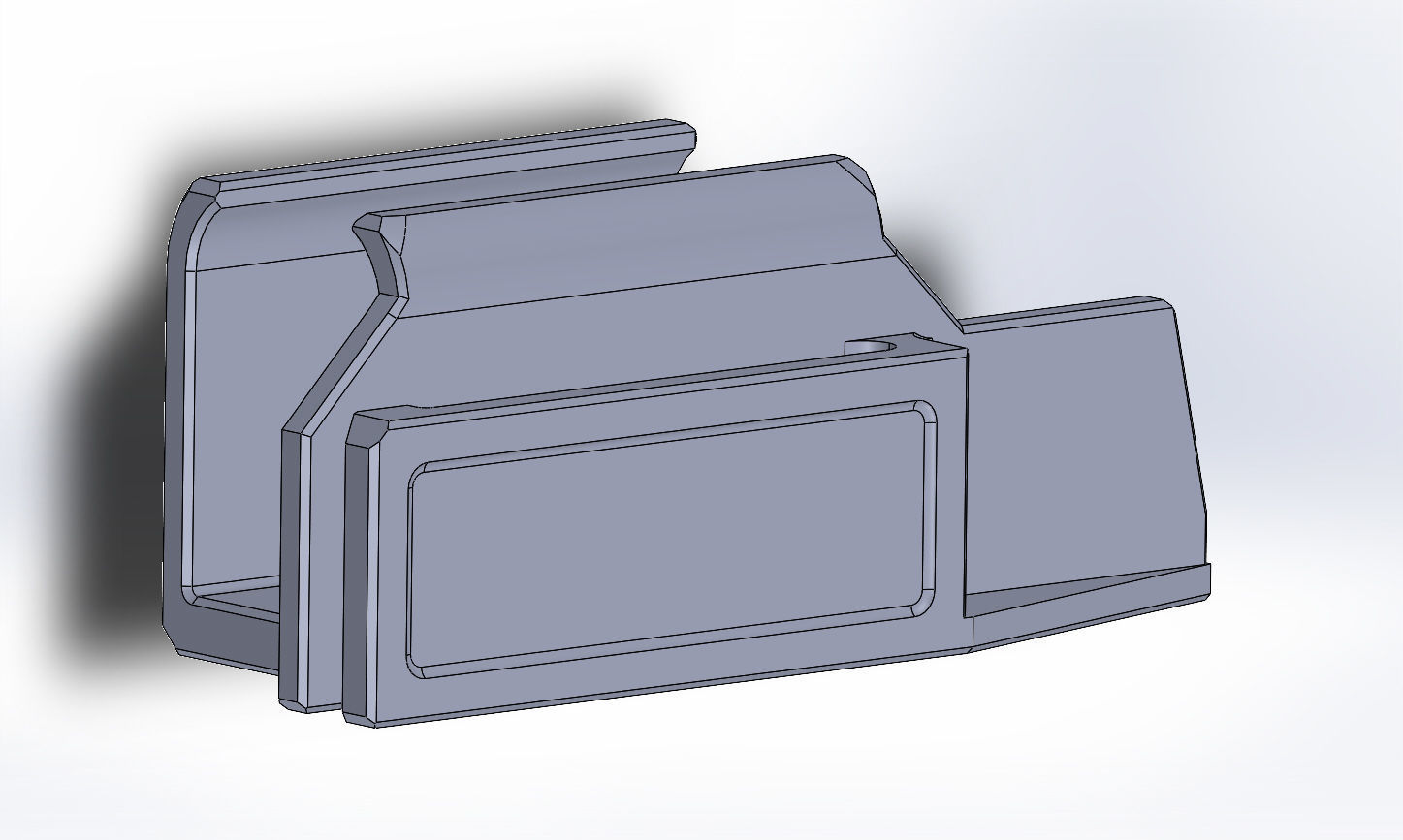 Glock Double Stack 9mm Magazine Clip Holder by ZIPRO 3D model 3D ...