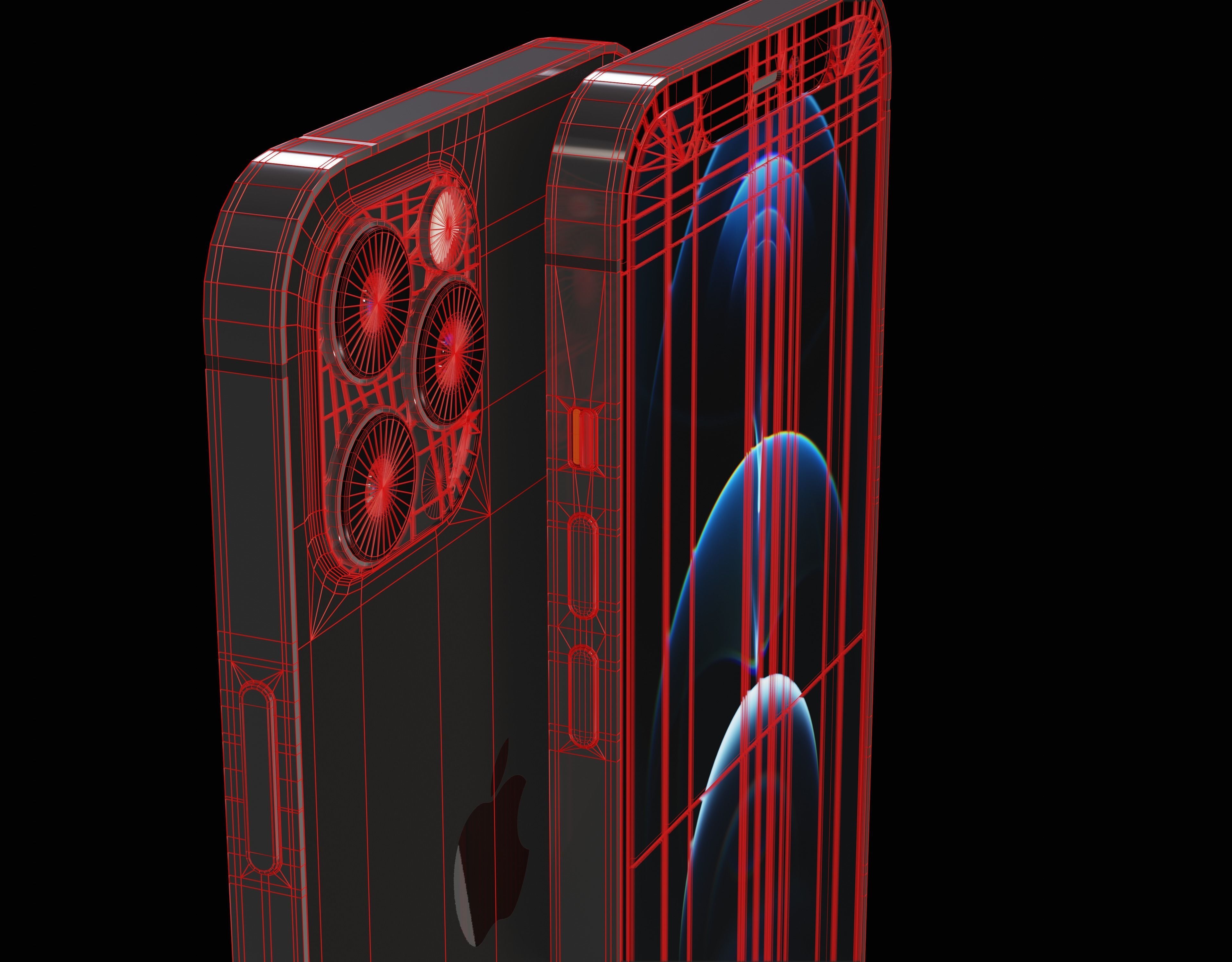 Apple Iphone12 Prox Max free 3D model | CGTrader