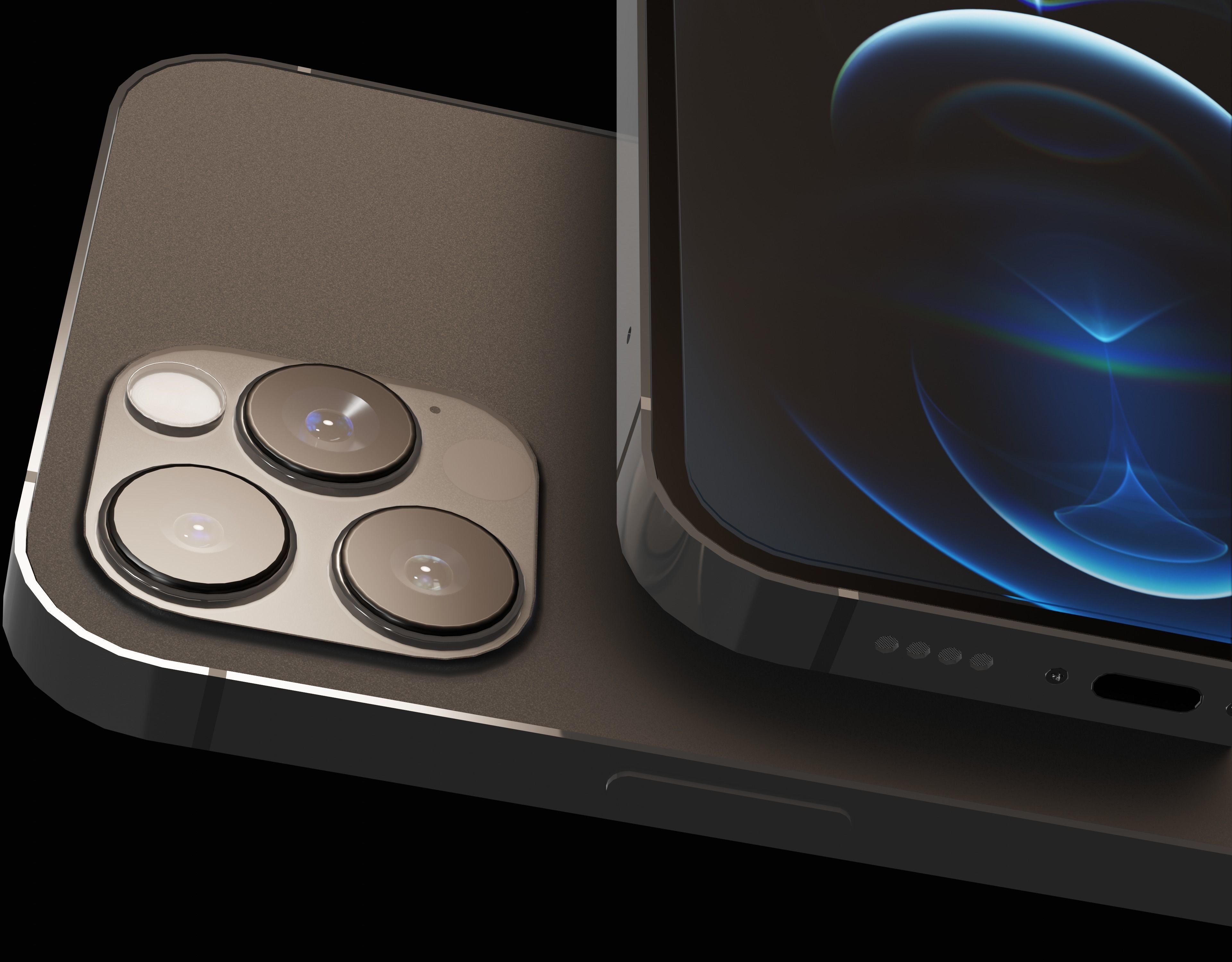 Apple Iphone12 Prox Max free 3D model | CGTrader