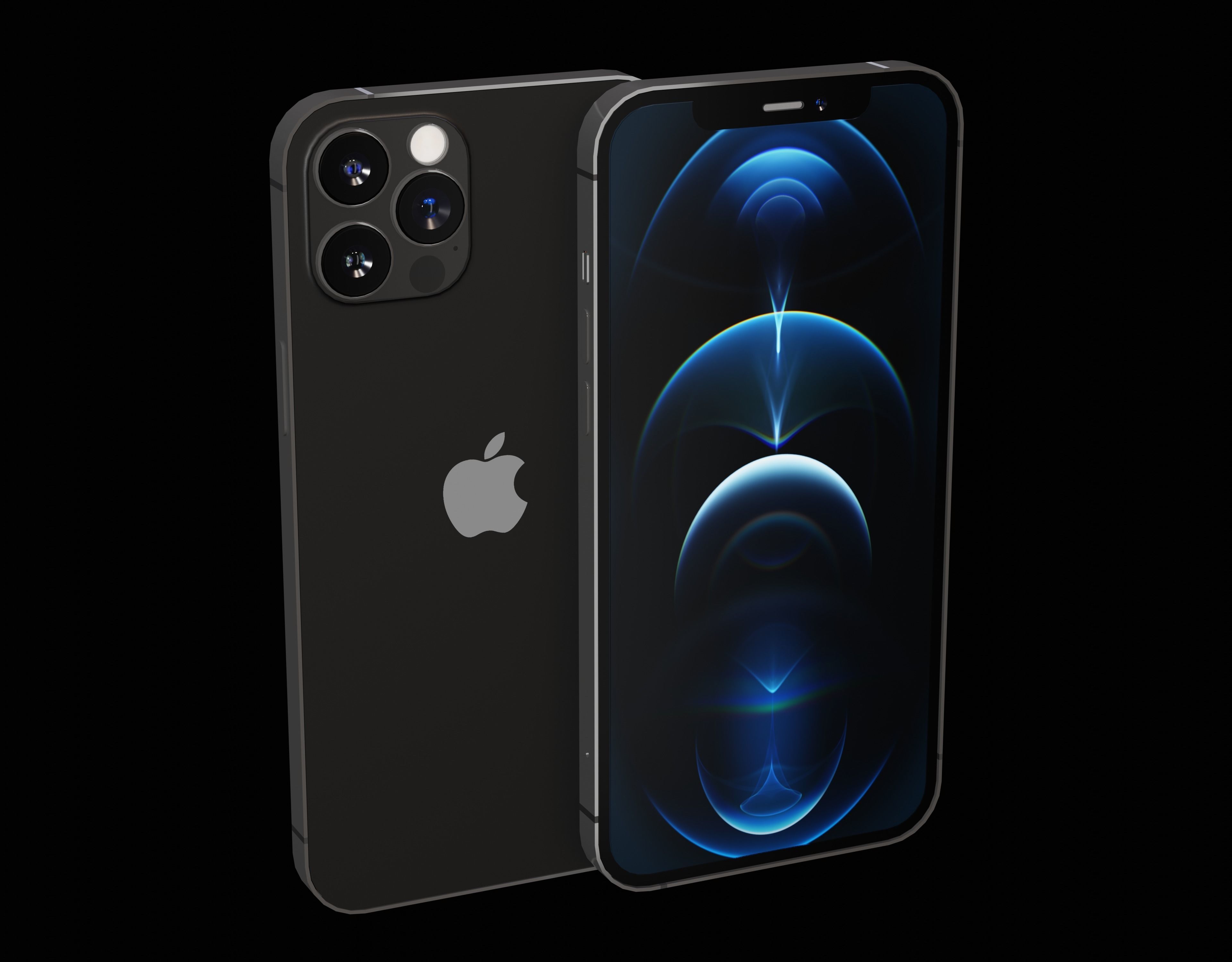 Apple Iphone12 Prox Max free 3D model | CGTrader