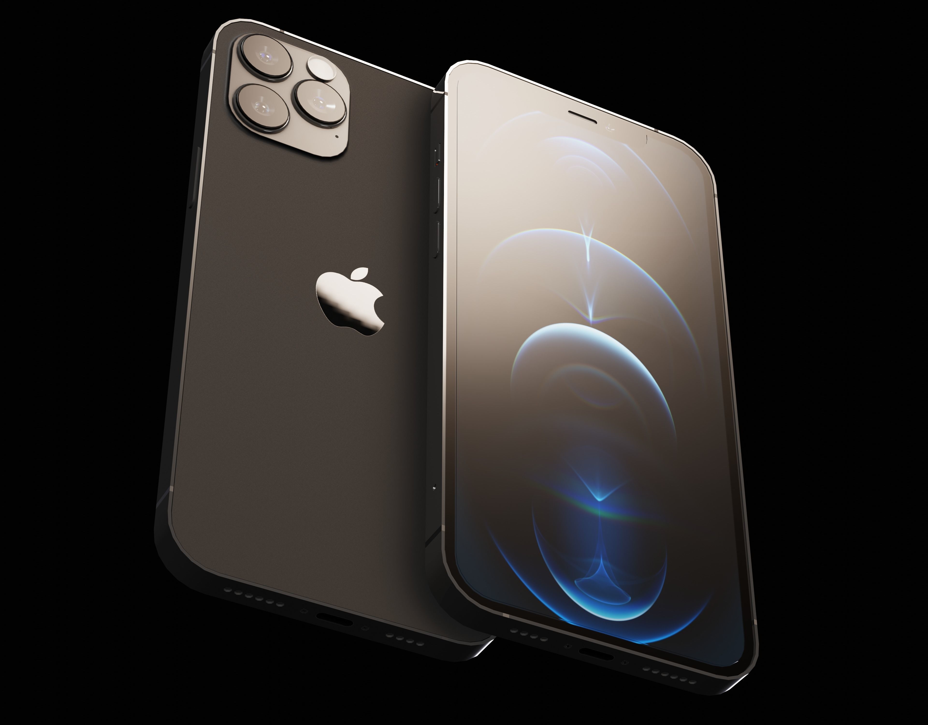 Apple Iphone12 Prox Max free 3D model | CGTrader