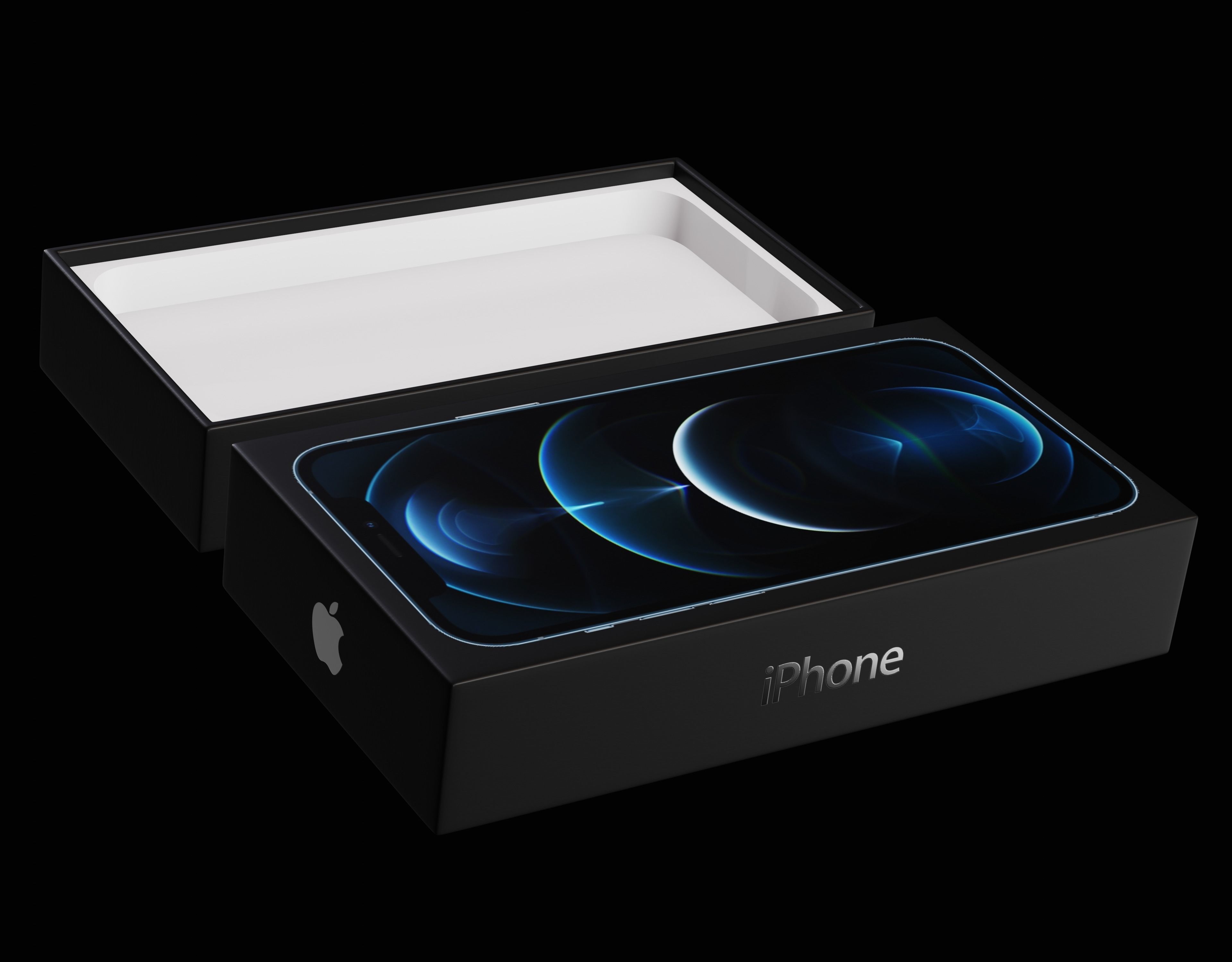 Apple Iphone 12 Pro Max Box free VR / AR / low-poly 3D model | CGTrader