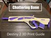 Chattering Bone Destiny 2 3D model 3D printable | CGTrader