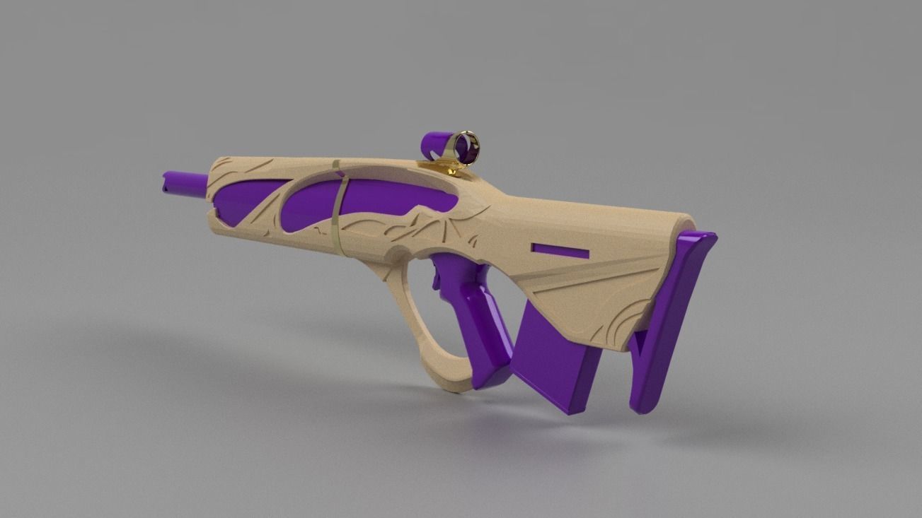 Chattering Bone Destiny 2 3D model 3D printable | CGTrader