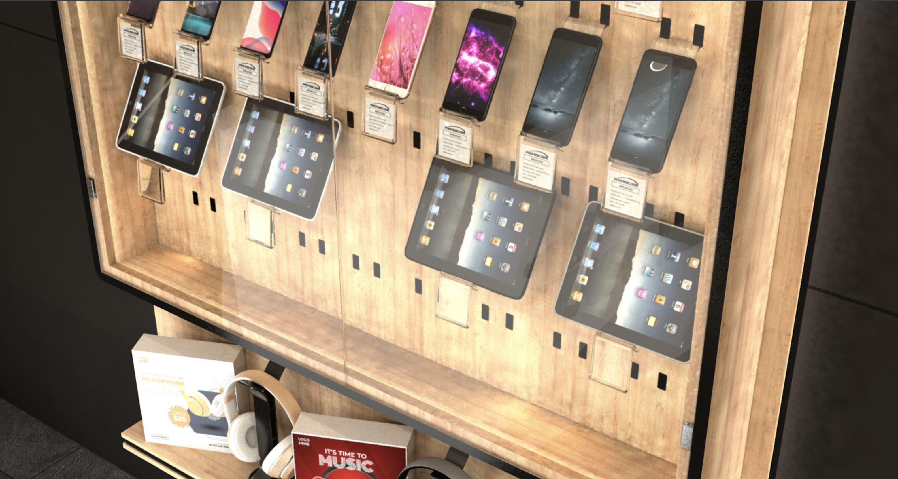 iSmart electronics shop 3D model | CGTrader