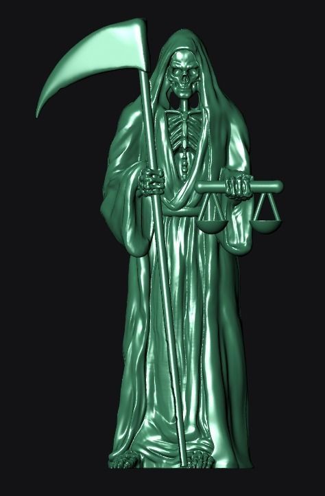 holy death 3D model 3D printable | CGTrader