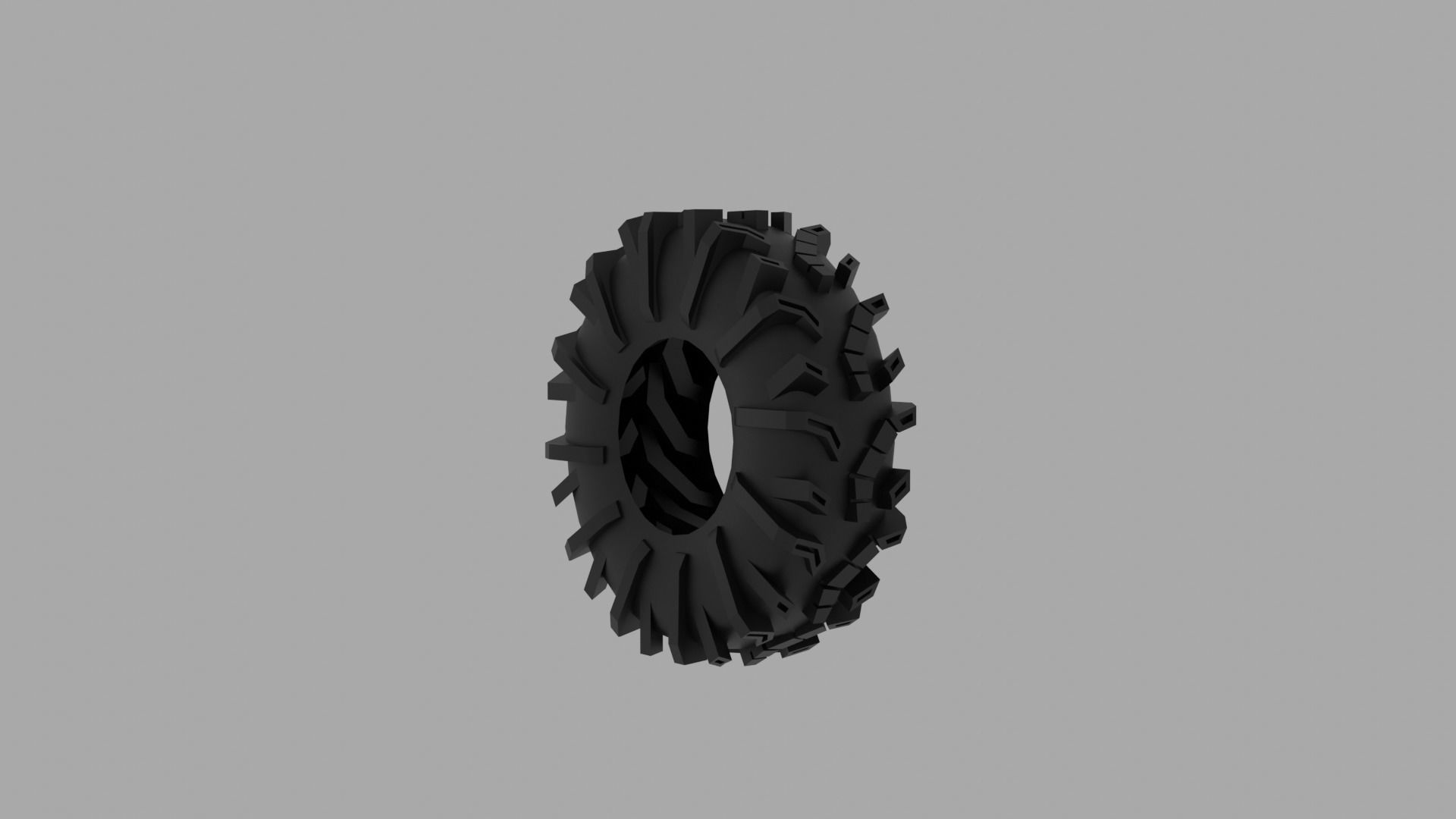 3D model Super ATV Terminator ATV tire VR / AR / low-poly | CGTrader
