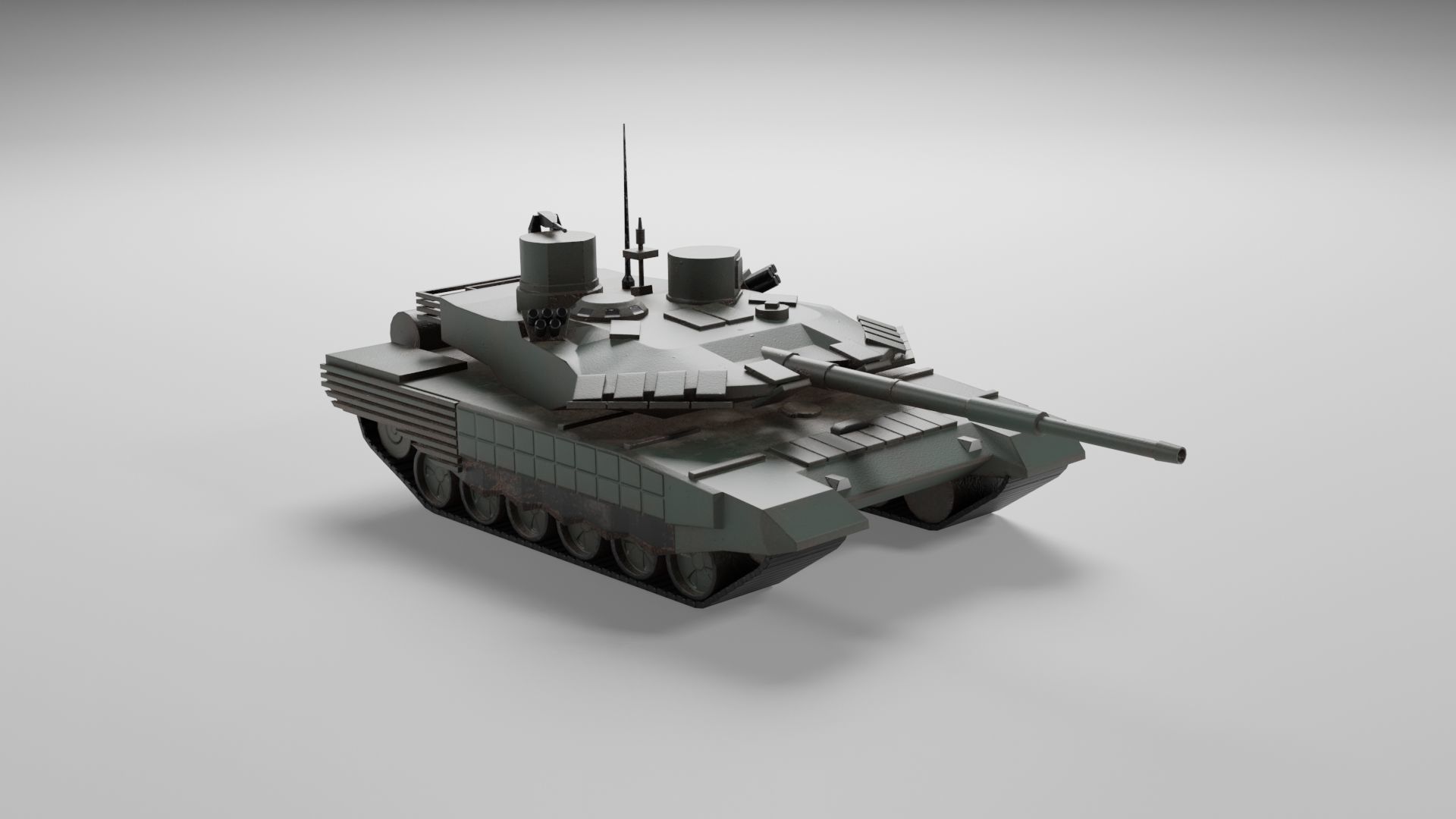 3D model T90 tank VR / AR / low-poly | CGTrader