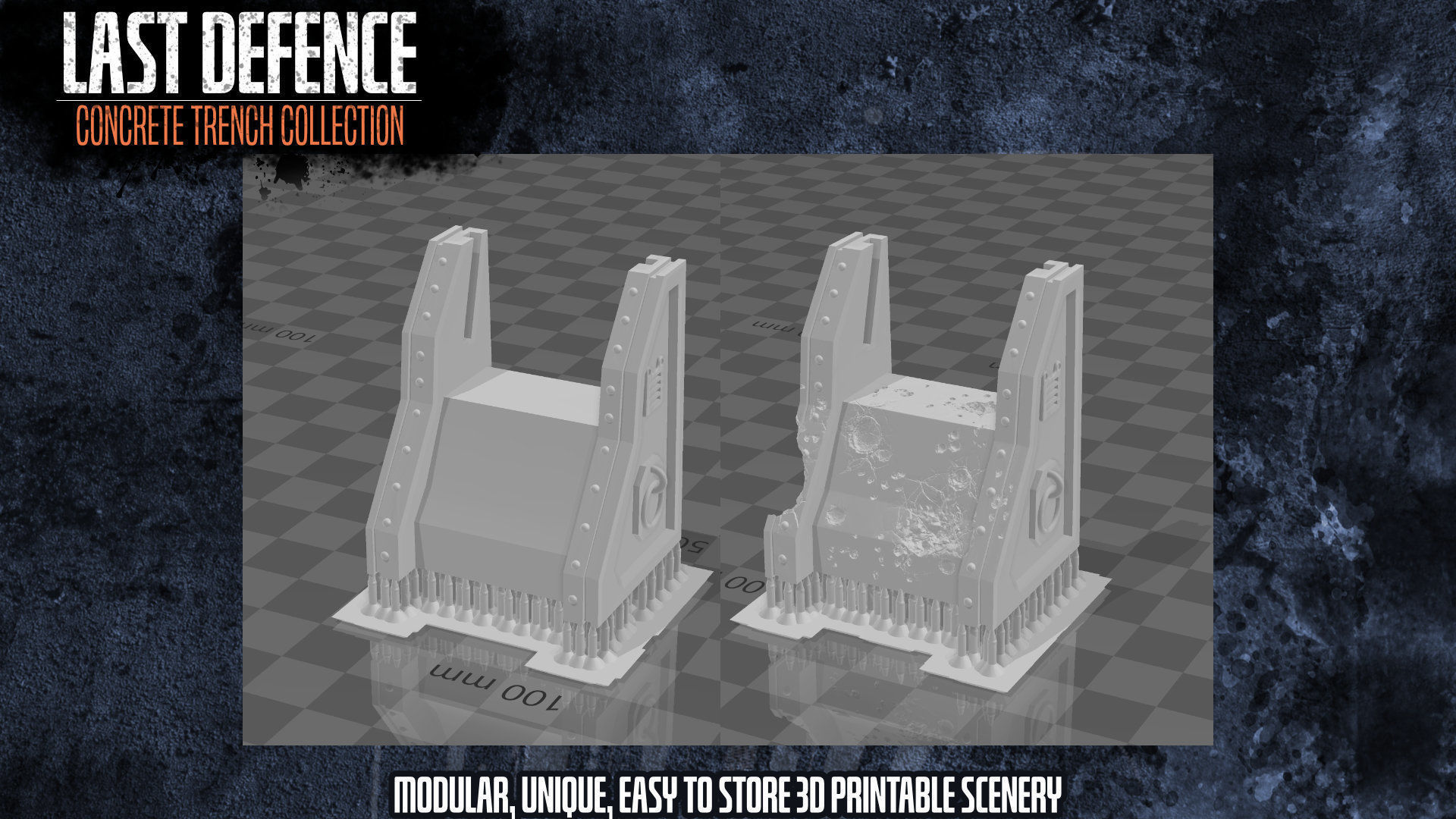 3D Printable Barrier and Shield 3D model 3D printable | CGTrader