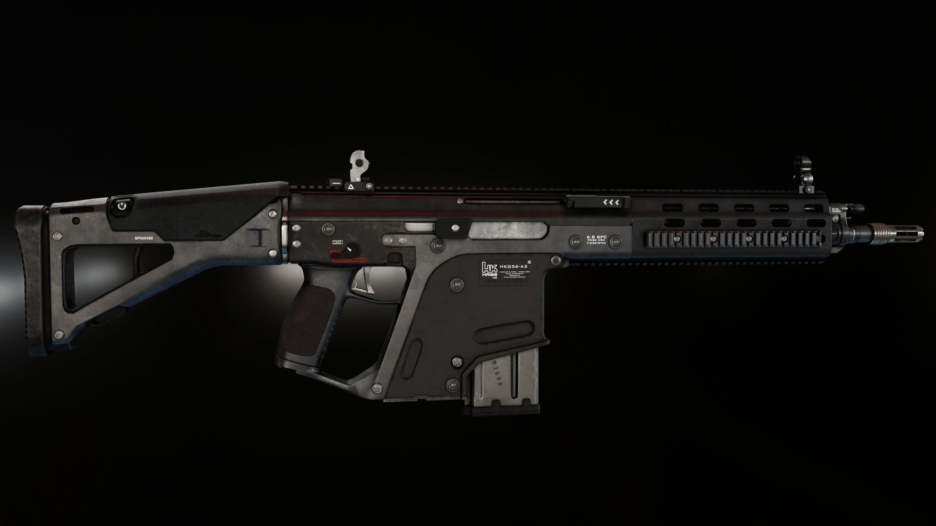 3D model HK G56 VR / AR / low-poly | CGTrader