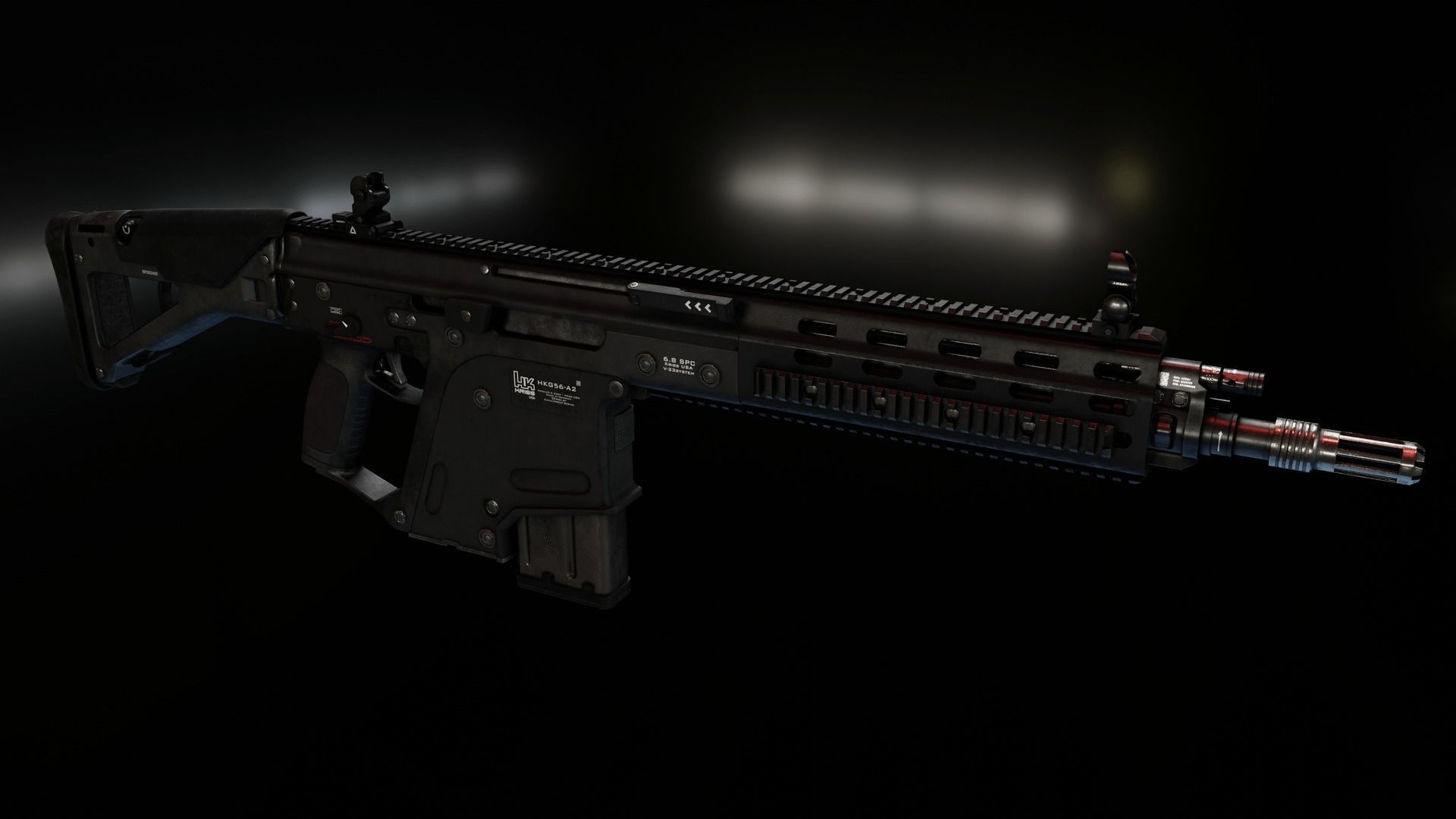 3D model HK G56 VR / AR / low-poly | CGTrader