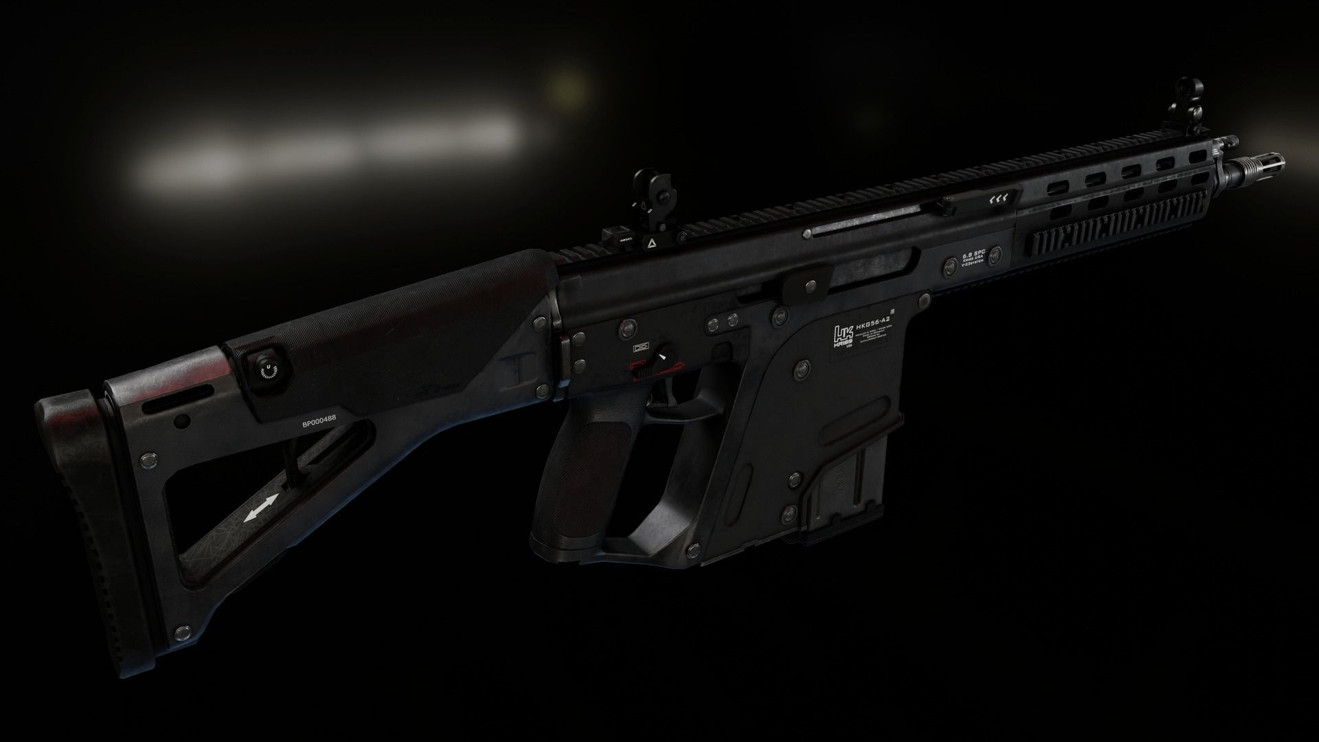3D model HK G56 VR / AR / low-poly | CGTrader