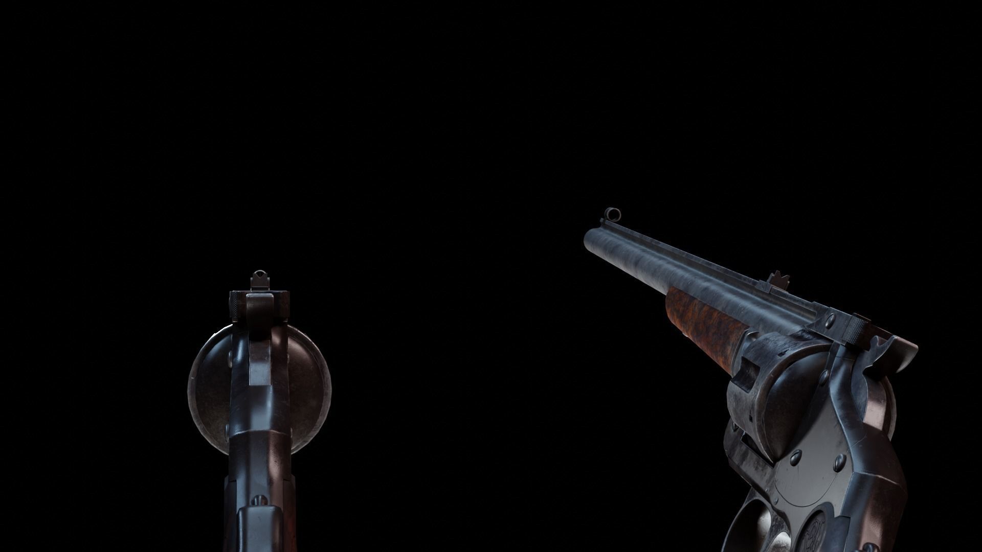 3D model Smith and Wesson Model 320 - Game Ready Low-poly 3D model VR ...