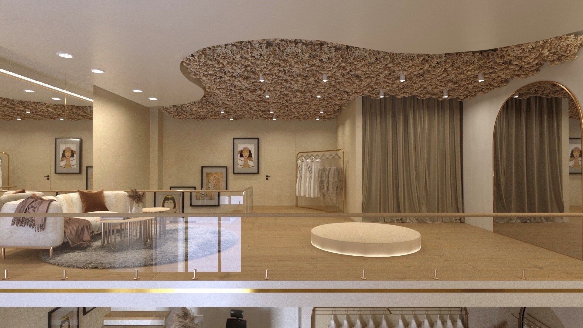 bridal boutique 3D model | CGTrader