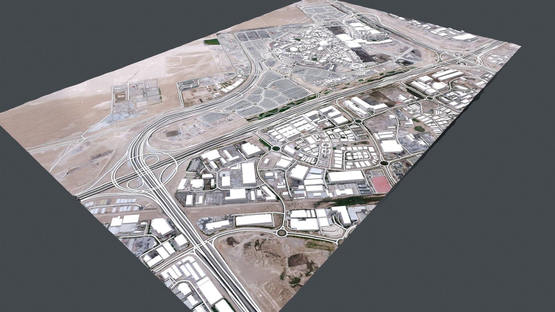 Cityscape Dubai EXPO 2020 United Arab Emirates 3D model | CGTrader