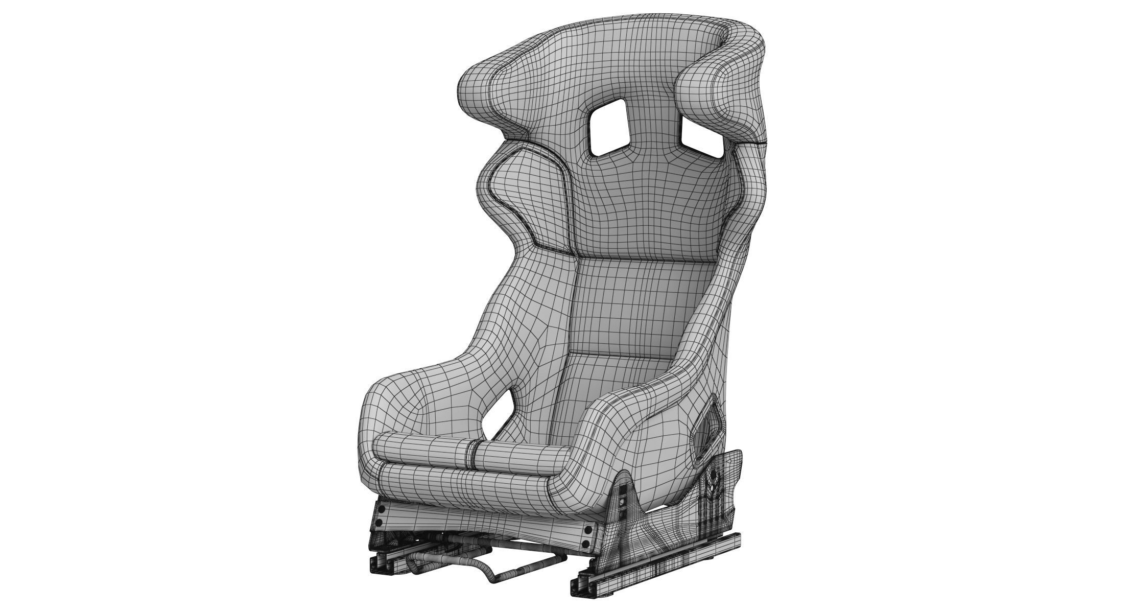 Recaro Pro Racer SPG and SPA 3D model | CGTrader