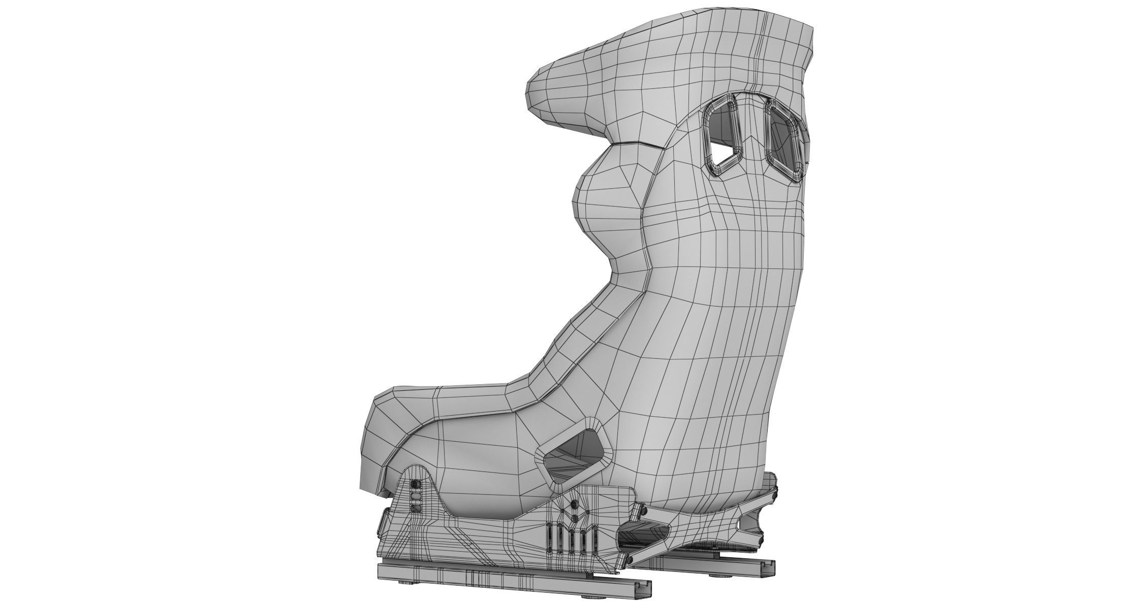 Recaro Pro Racer SPG and SPA 3D model | CGTrader