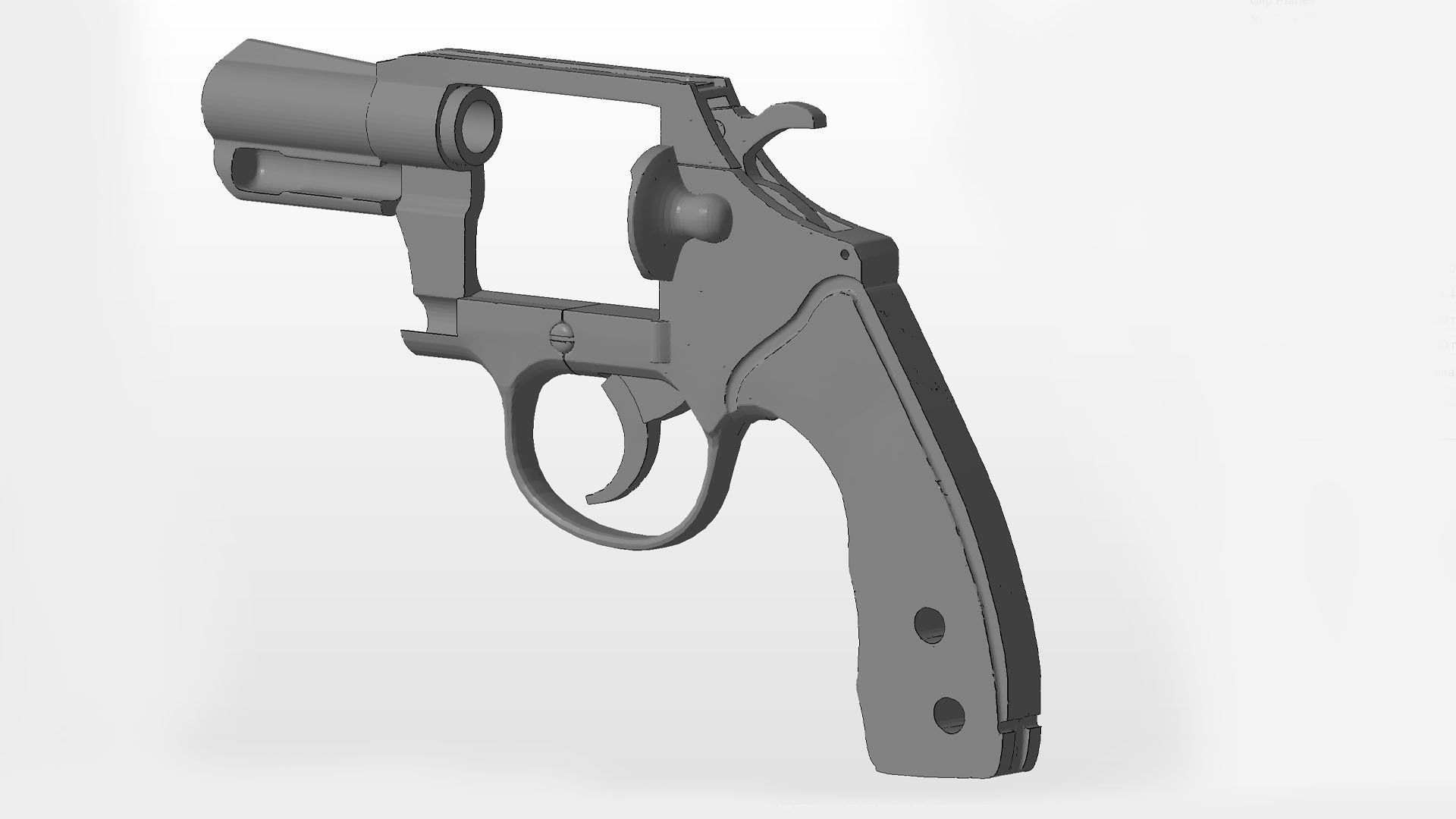 Colt Revolver 3D Model 3D model | CGTrader