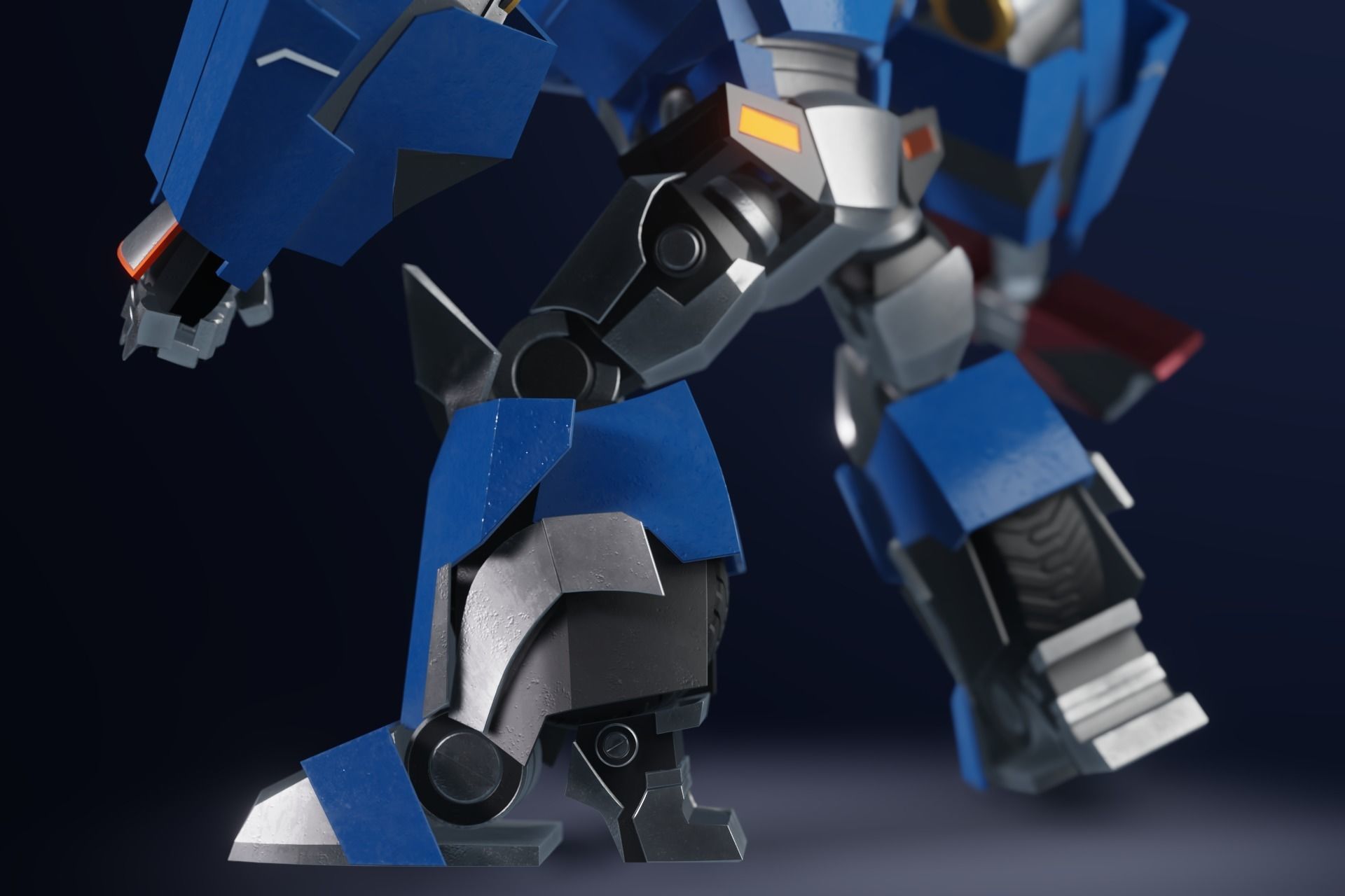 3D model Breakdown Transformers Prime Character Rig VR / AR / low-poly ...