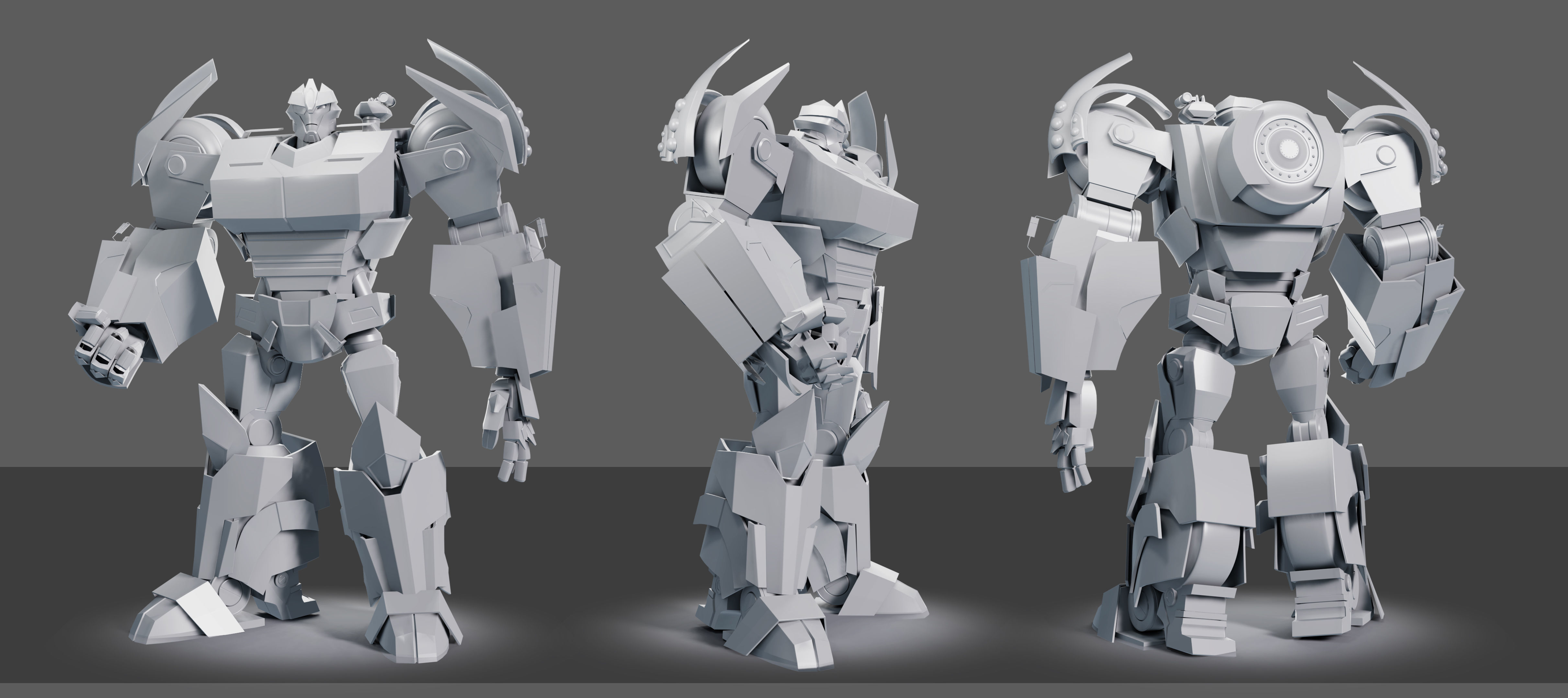 3D model Breakdown Transformers Prime Character Rig VR / AR / low-poly ...