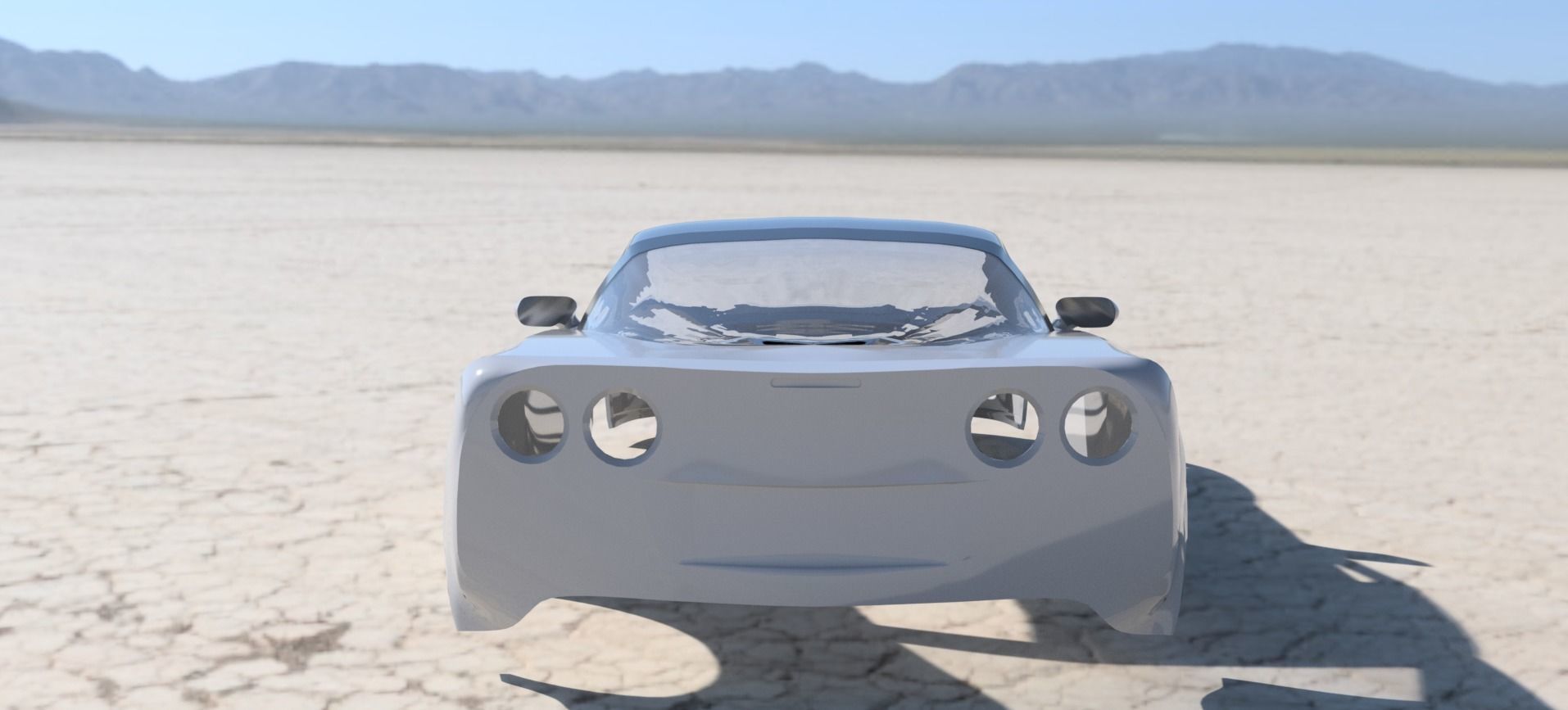 CHEVROLET CORVETTE C6 ZR1 PRINTABLE CAR BODY 3D model 3D printable ...