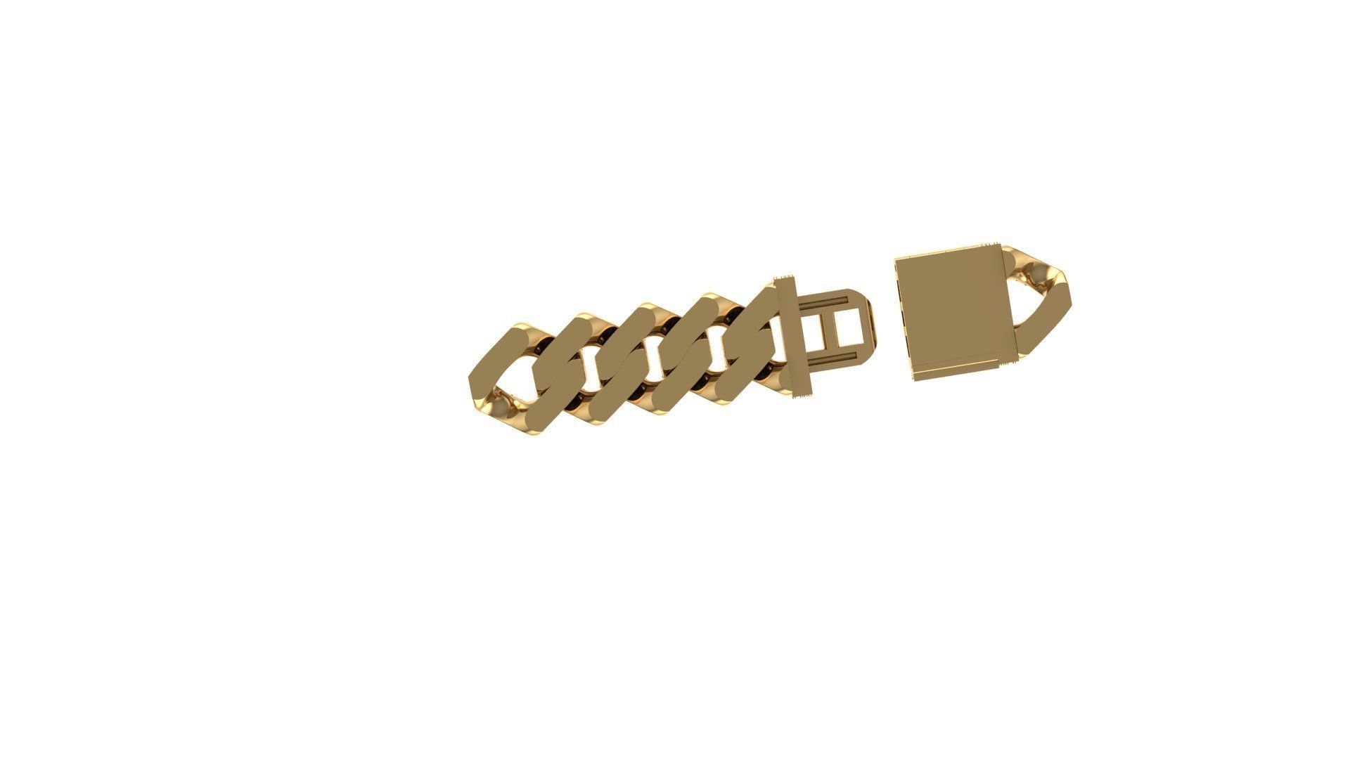 CUBAN CHAIN Popular JUST STL 3D model | CGTrader