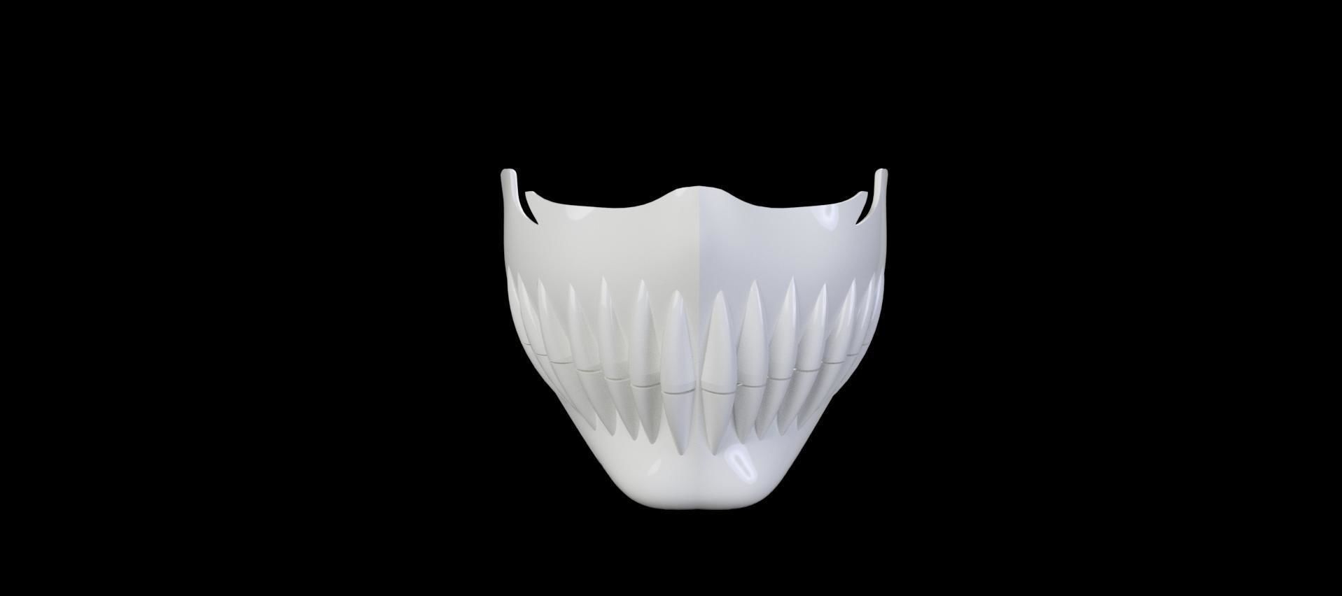 Harribel Hollow - Espada Mask - Bleach 3D print 3D model 3D printable ...