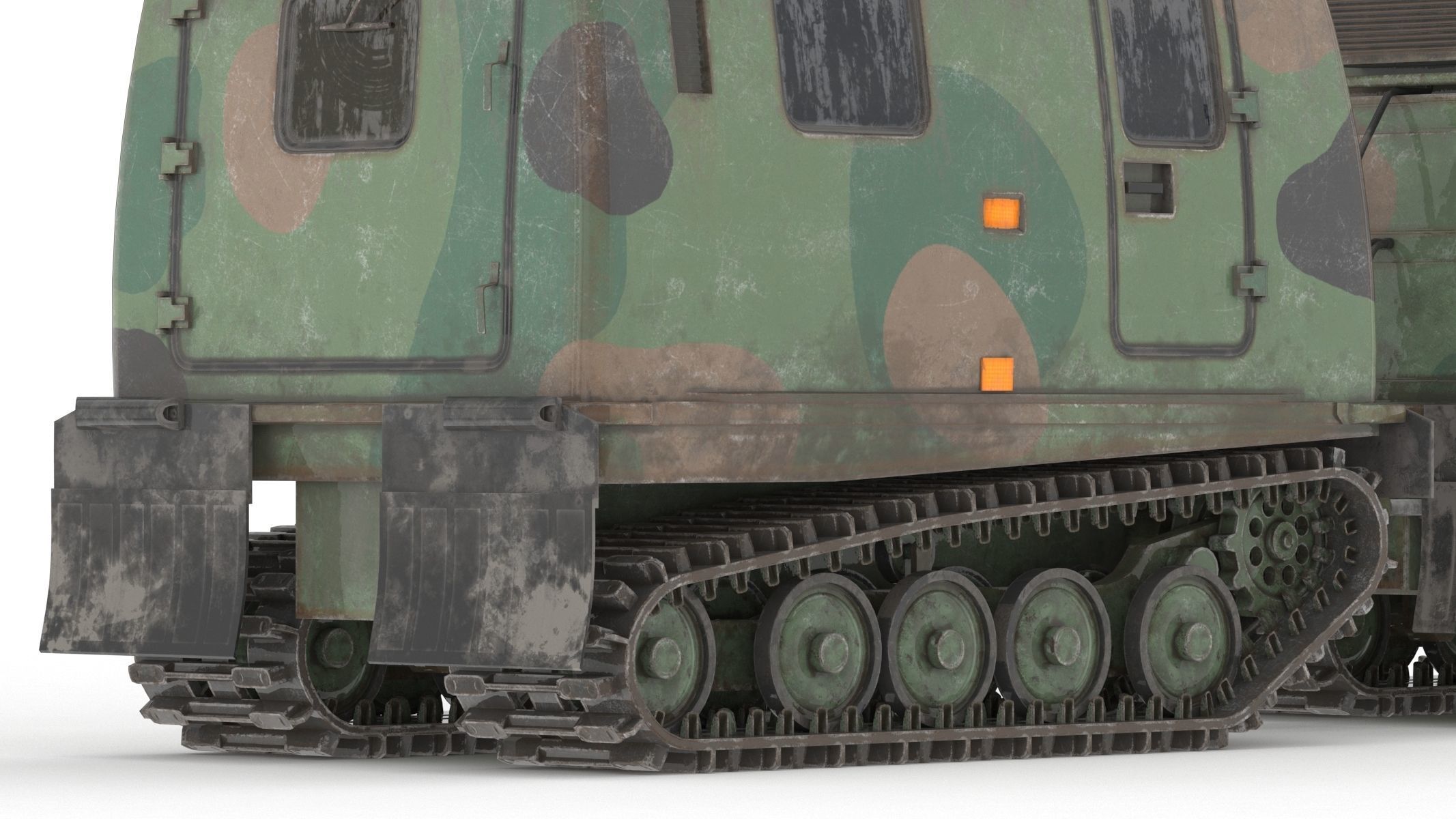 3D model Bandvagn 206 Low Poly VR / AR / low-poly | CGTrader