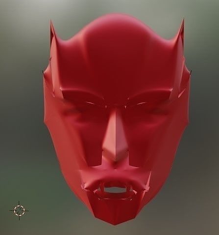 devil mask 3D model | CGTrader