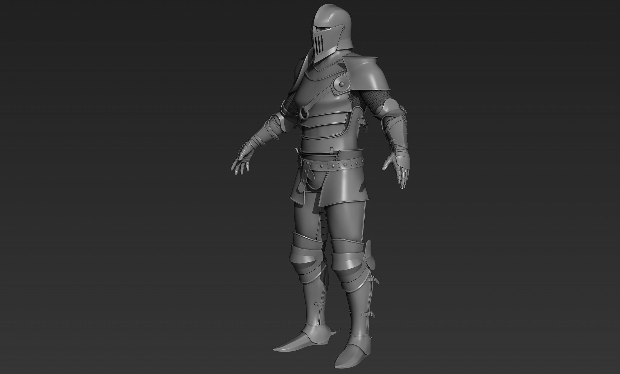 Medieval Knight Armor 3D model | CGTrader